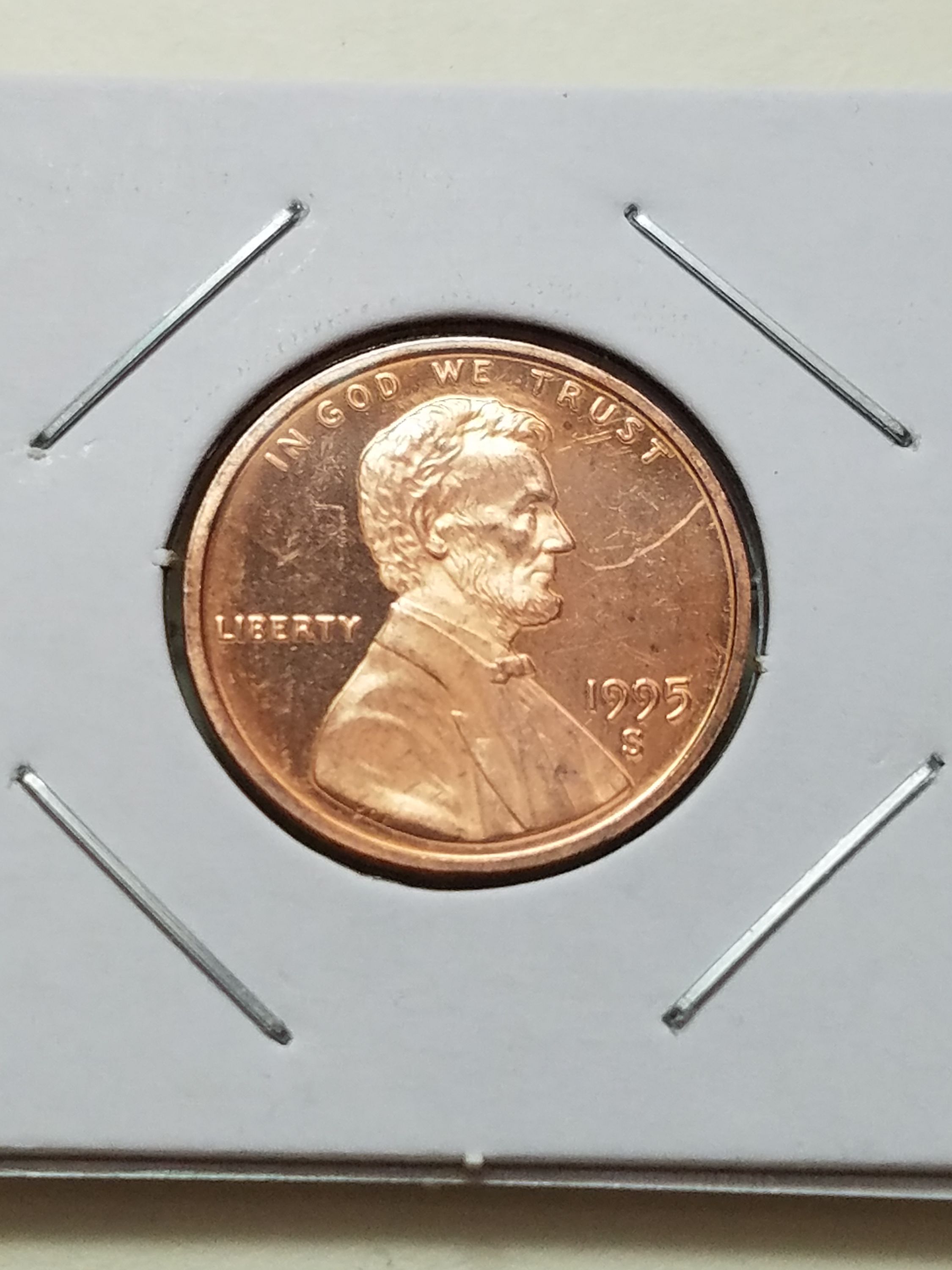 1995 S Lincoln Memorial Cent Penny Proof - For Sale, Buy Now Online ...