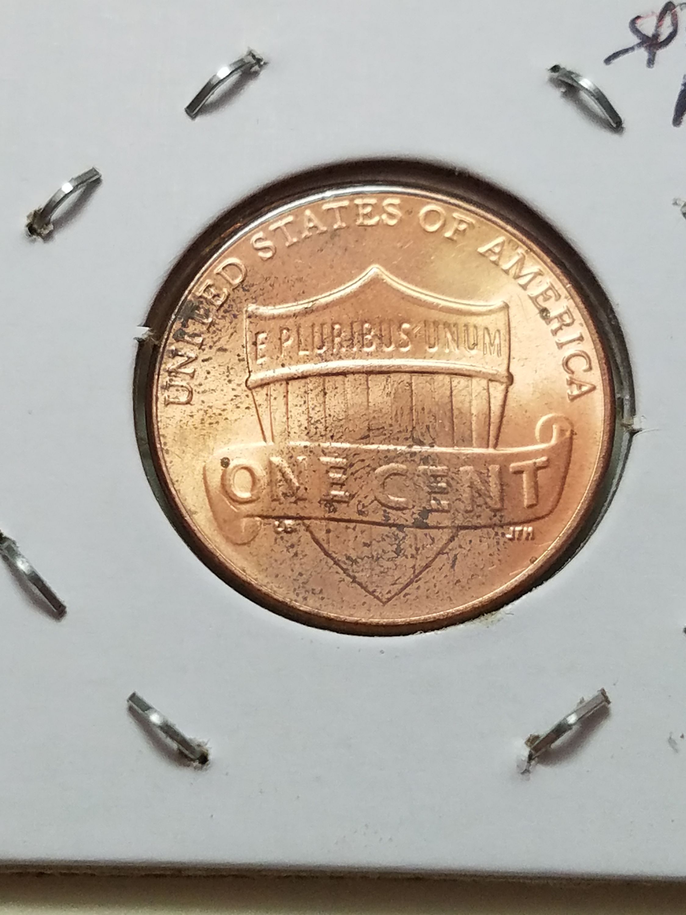 2021 D Lincoln Shield Cent Penny SPIKED HEAD Die Break Error - For Sale ...