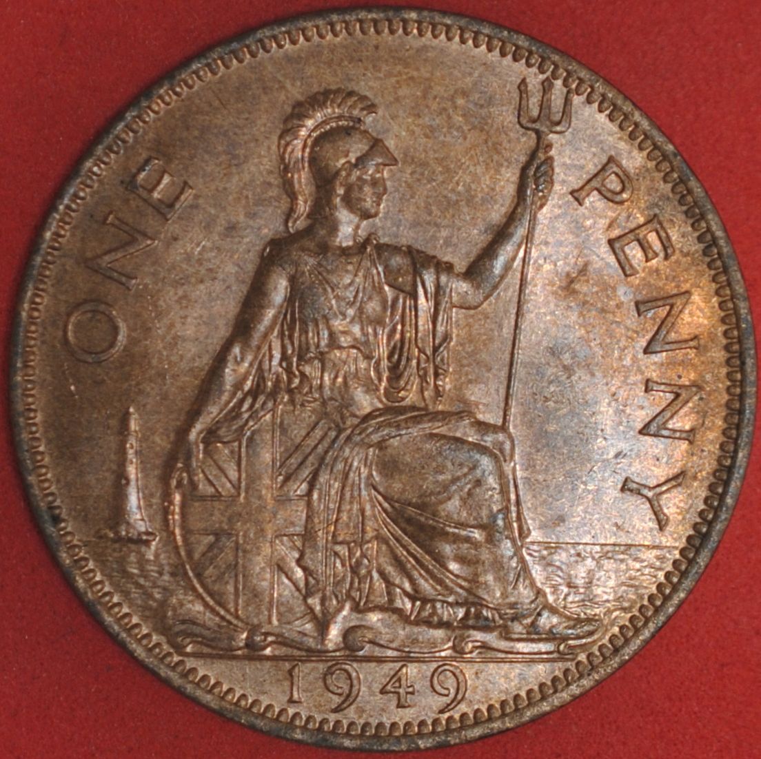 1949 Great Britain Penny UNC - For Sale, Buy Now Online - Item #820863