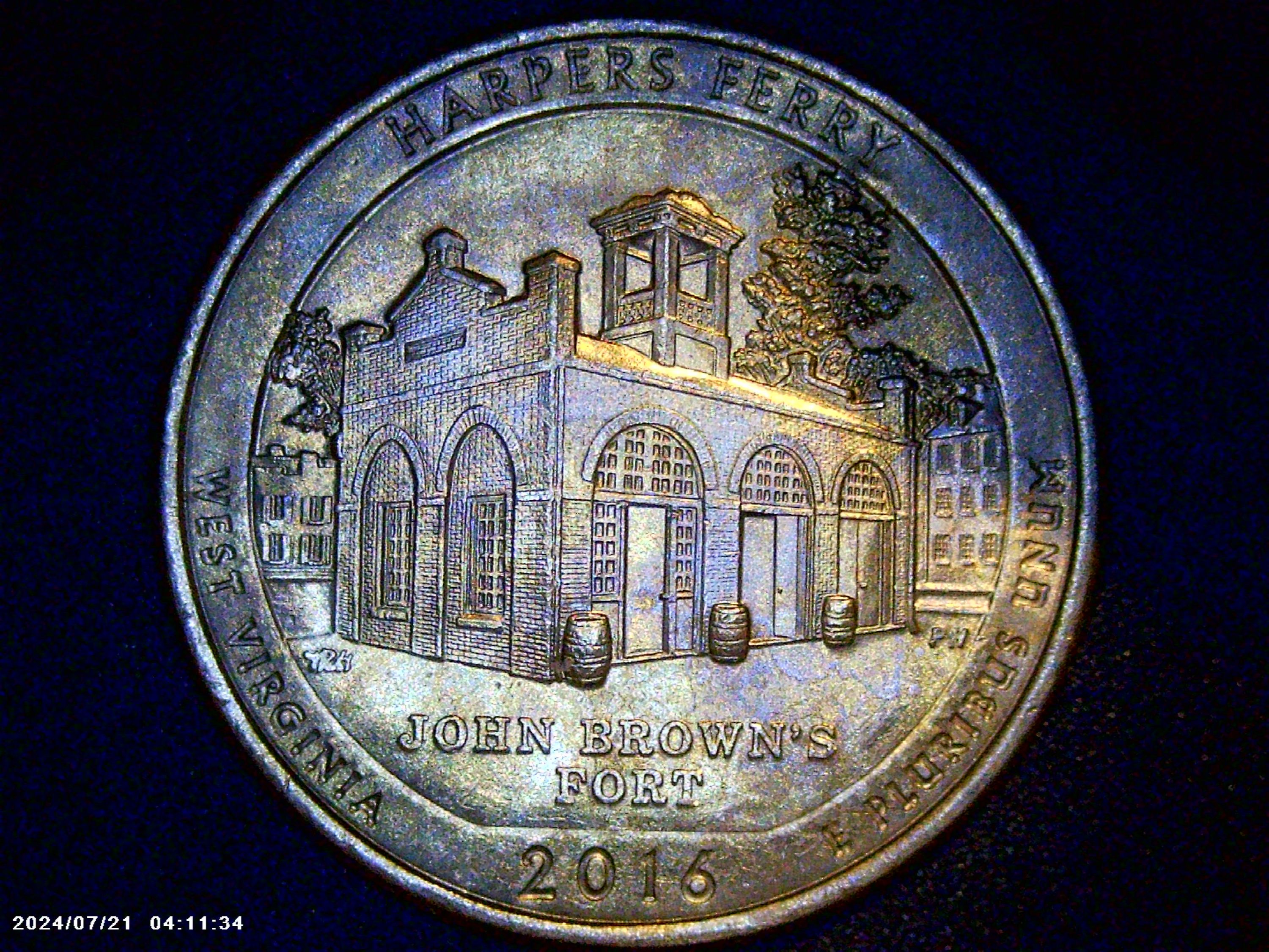 2016 P Harpers Ferry BU Rainbow Toned - For Sale, Buy Now Online - Item ...
