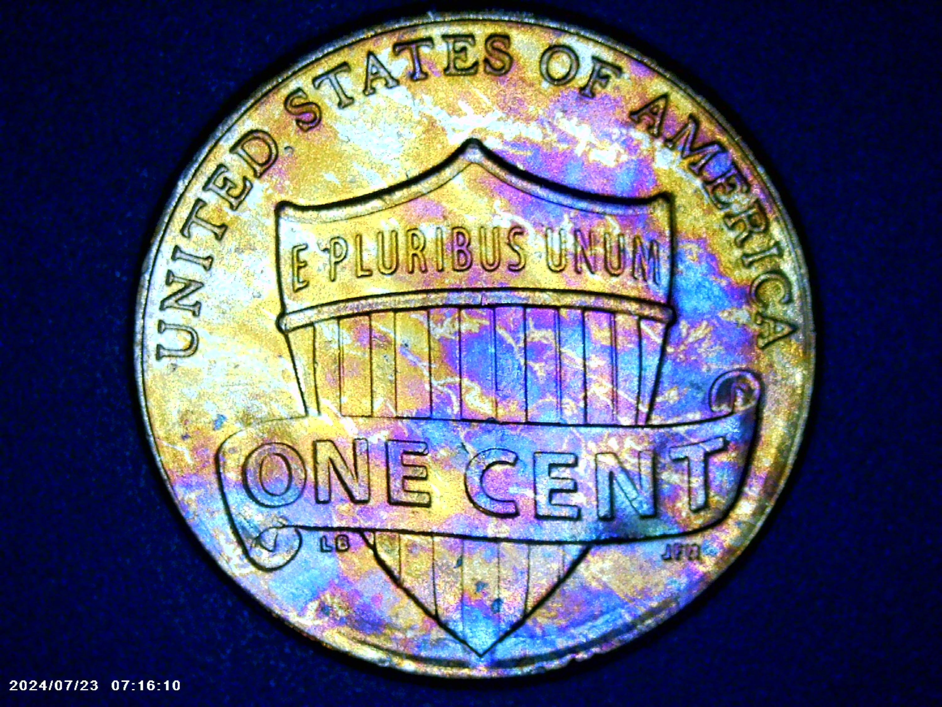 2022 P Lincoln Shield Cent BU+ Toned - For Sale, Buy Now Online - Item ...