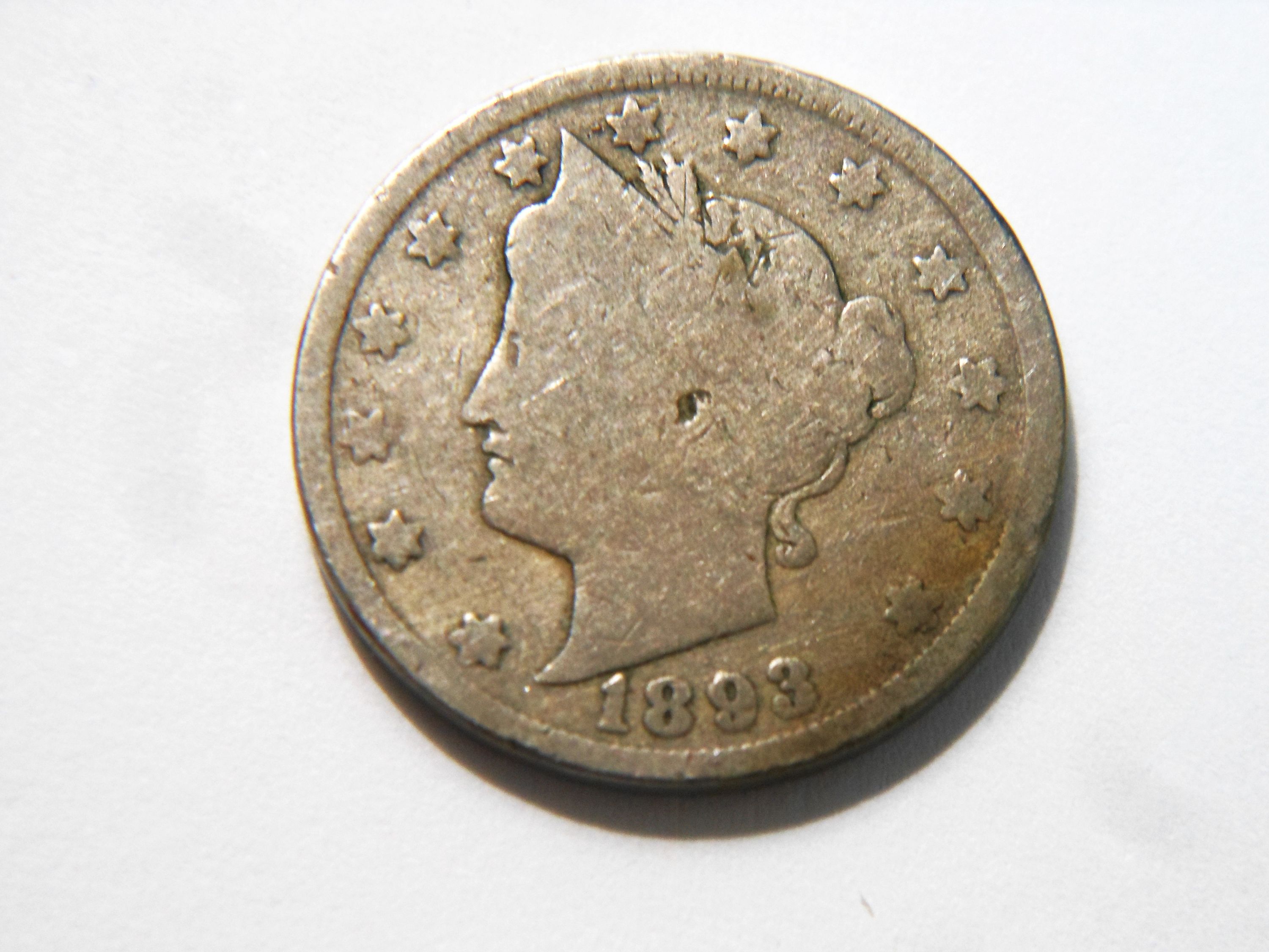 1893 Liberty V Nickel - For Sale, Buy Now Online - Item #826463
