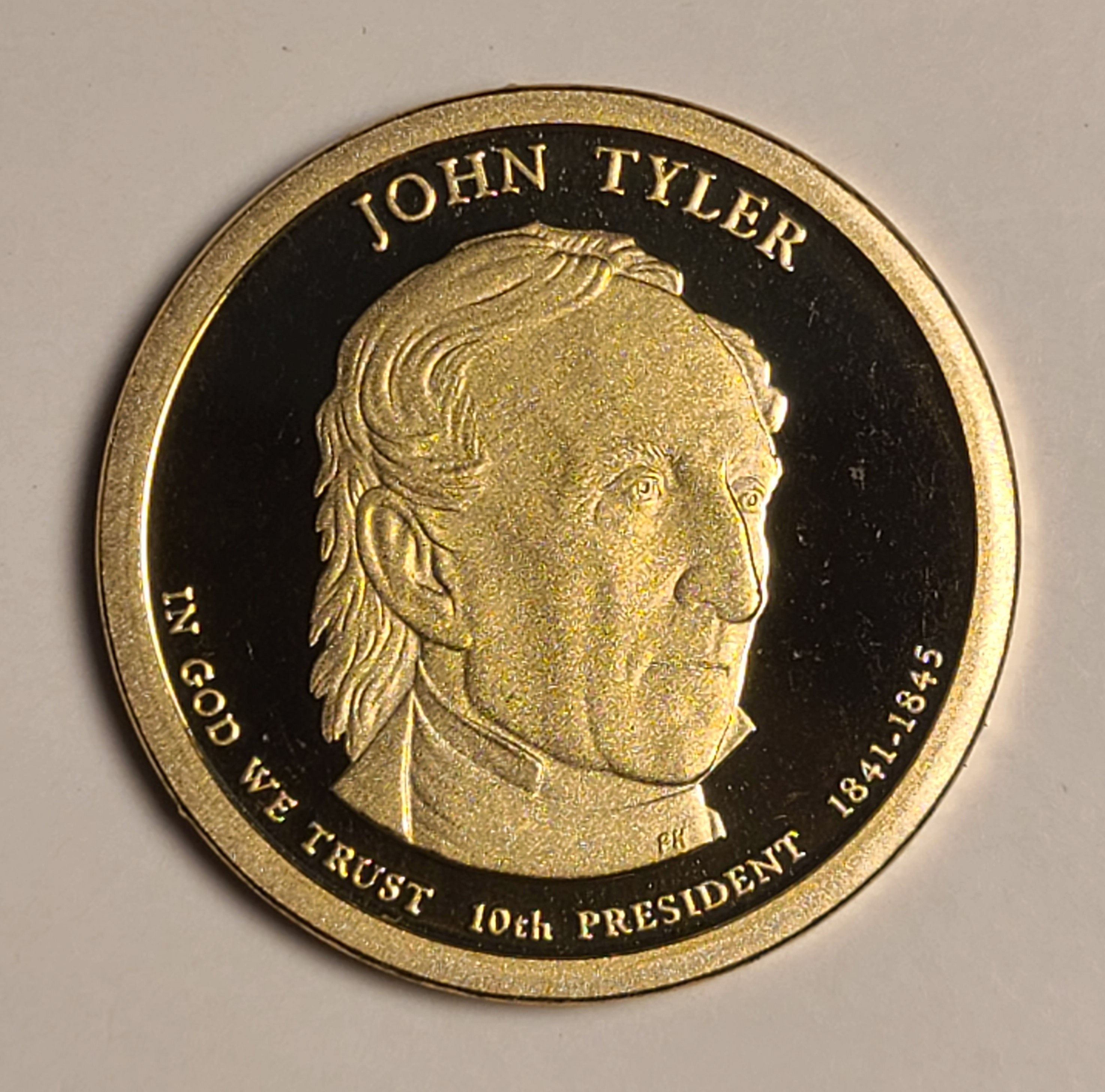 2009-S Tyler Presidential Dollar Proof-65 (GEM) - For Sale, Buy Now ...