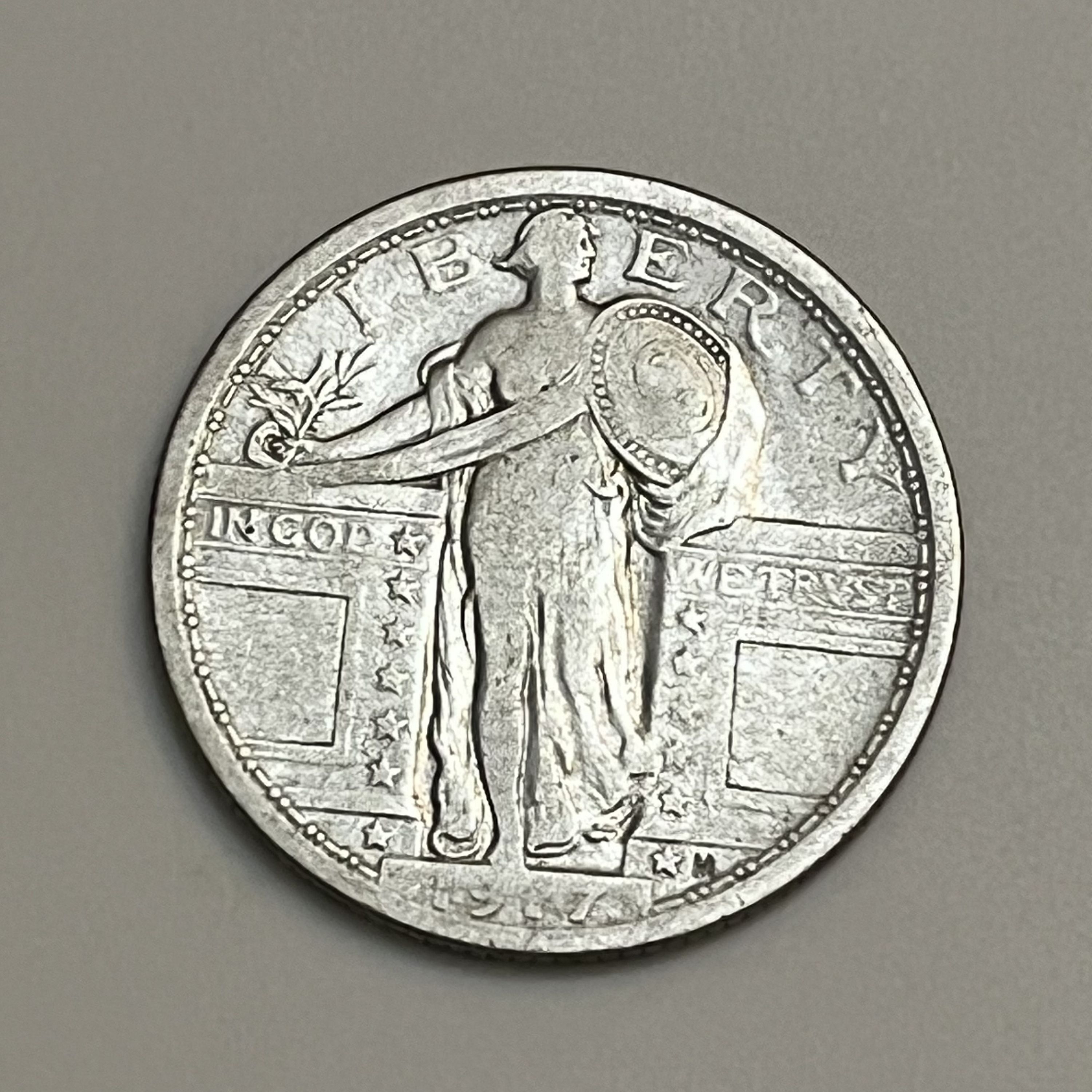 1917 P Standing Liberty VF30 - For Sale, Buy Now Online - Item #828418