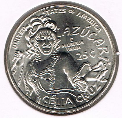 25 Cents / Quarter 2024 P, Celia Cruz - For Sale, Buy Now Online - Item ...