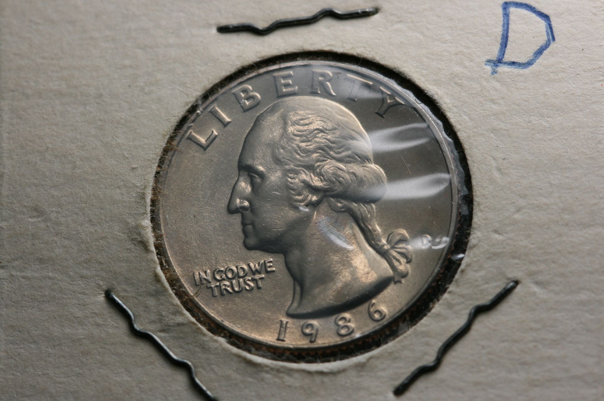 1986 D Washington Quarter UNCIRCULATED - For Sale, Buy Now Online ...