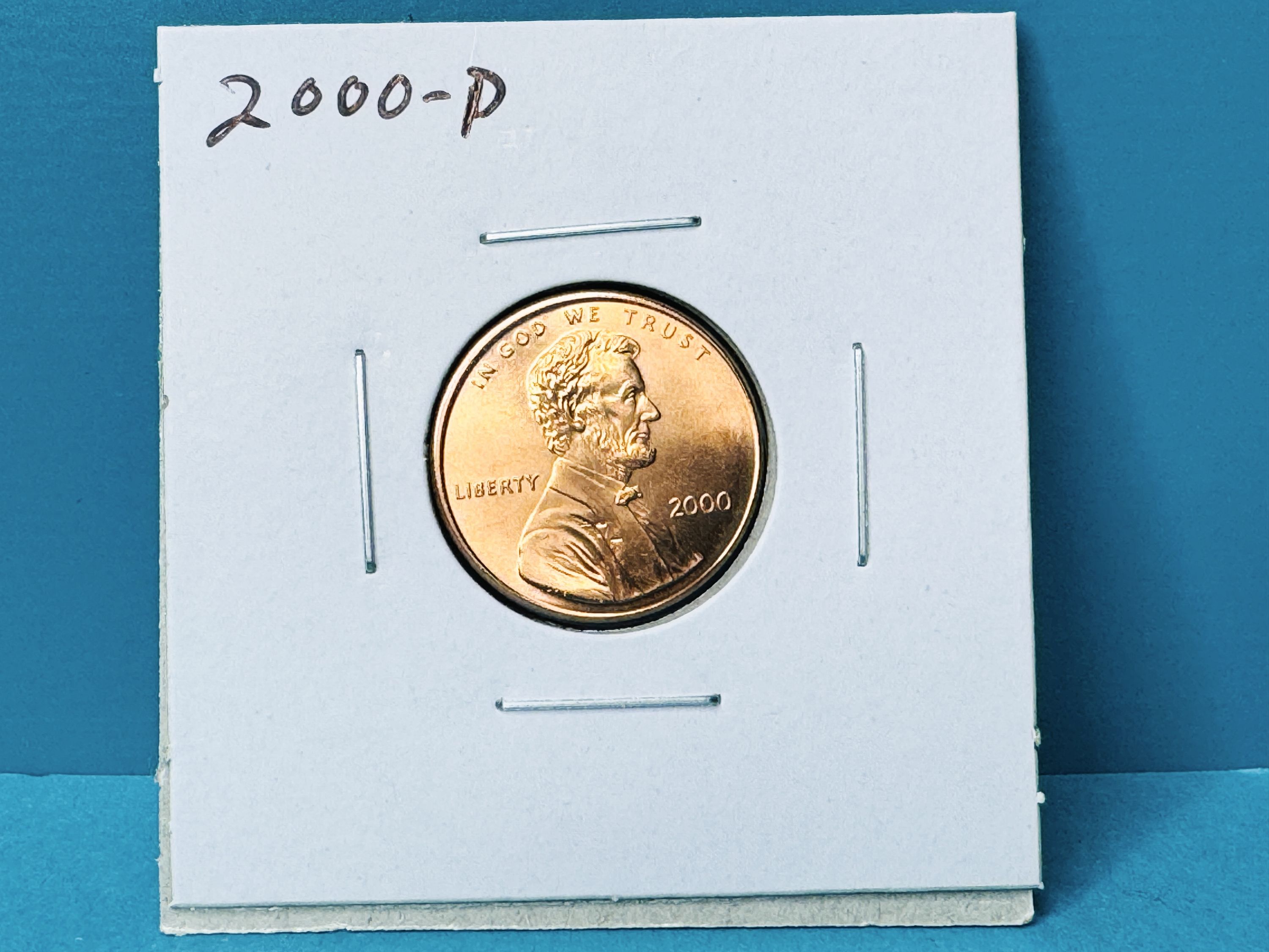 2000-P Lincoln Memorial Cent - For Sale, Buy Now Online - Item #829866