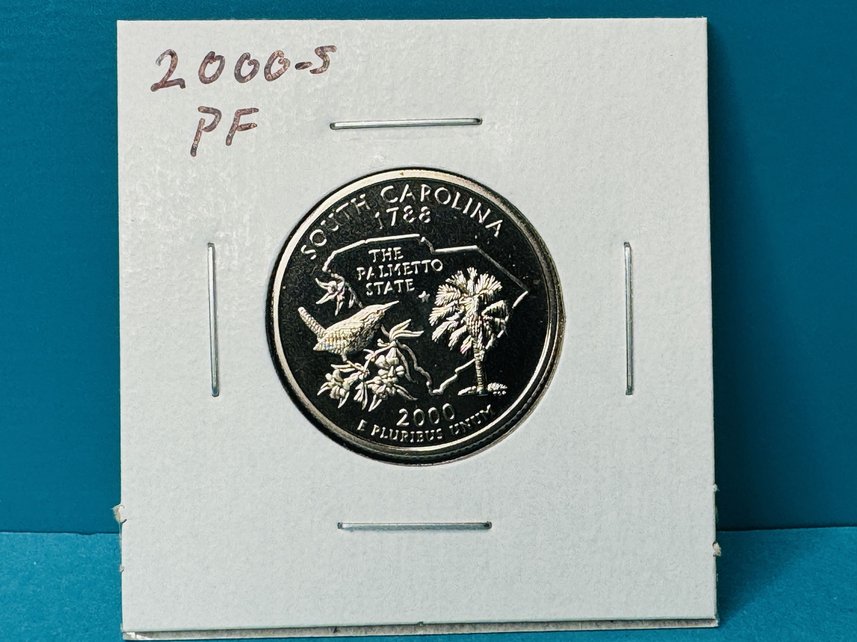 2000-S South Carolina 50 State Quarter - For Sale, Buy Now Online ...