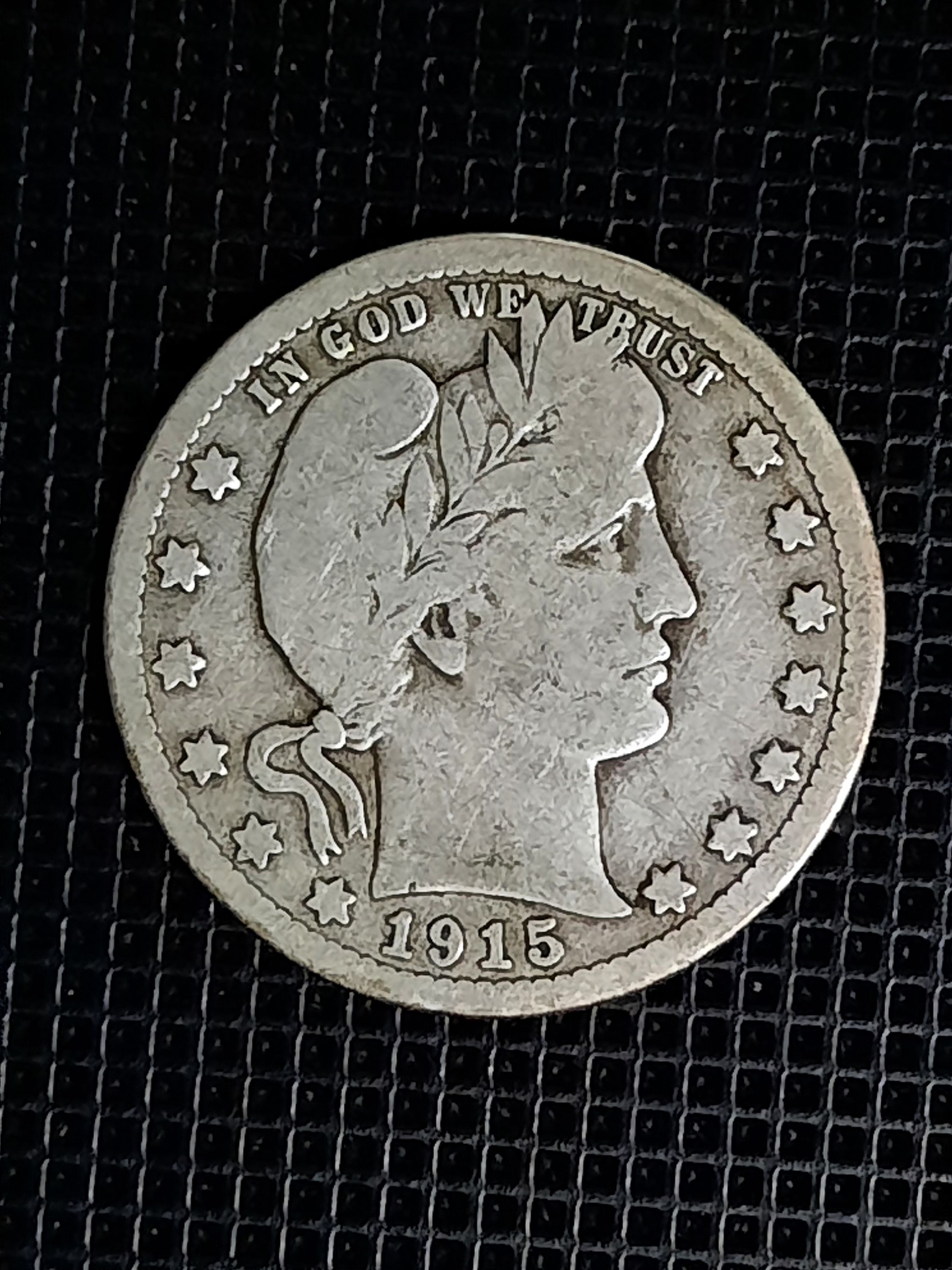 1915-S Barber Quarter - For Sale, Buy Now Online - Item #830296