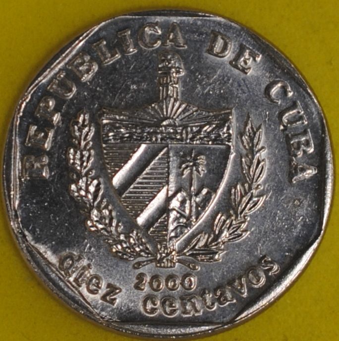 2000 Cuba 10 Centavos BU - For Sale, Buy Now Online - Item #830544