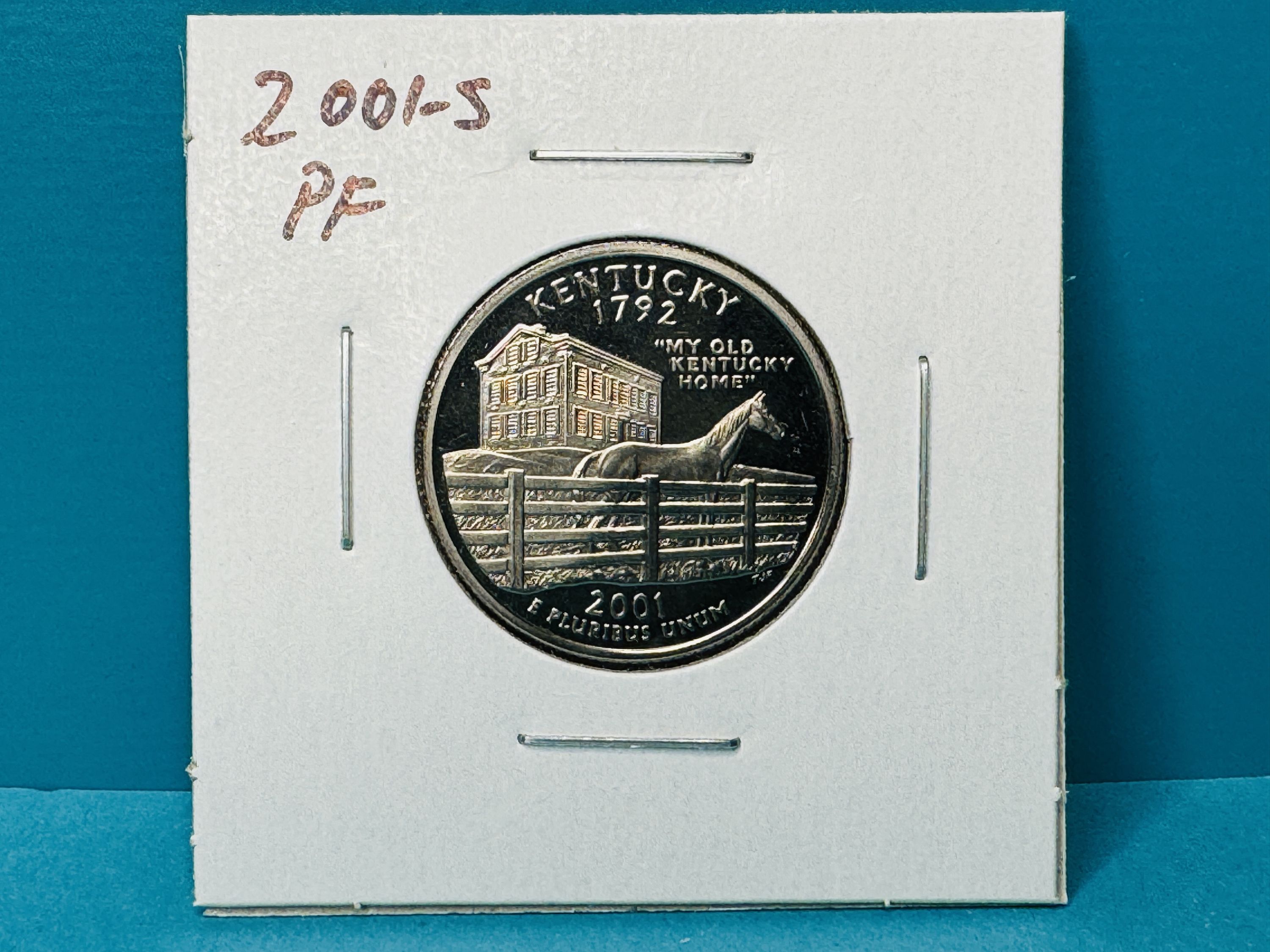 2001-S Kentucky 50 State Quarter Proof - For Sale, Buy Now Online ...
