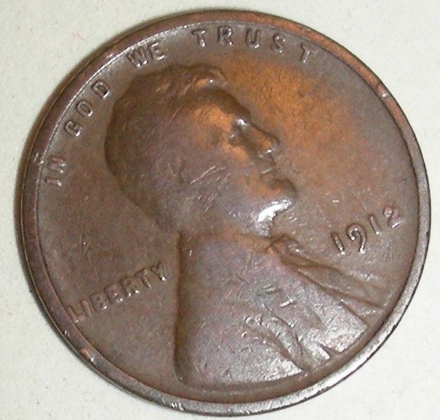 1912 Lincoln cent Good condition - For Sale, Buy Now Online - Item #832489