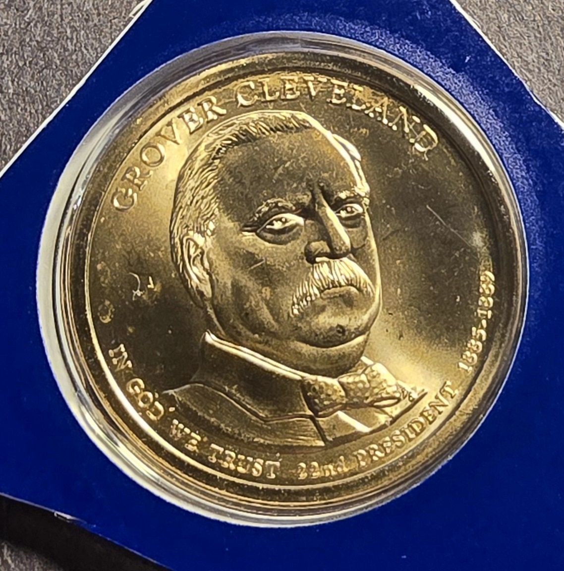 2012-P Grover Cleveland 1st Term Presidential Dollar - BU in Original ...