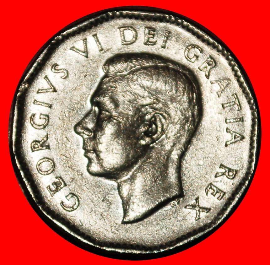 NO INDIA (1948-1950): CANADA ★ 5 CENTS 1949! GEORGE VI (1937-1952 ...