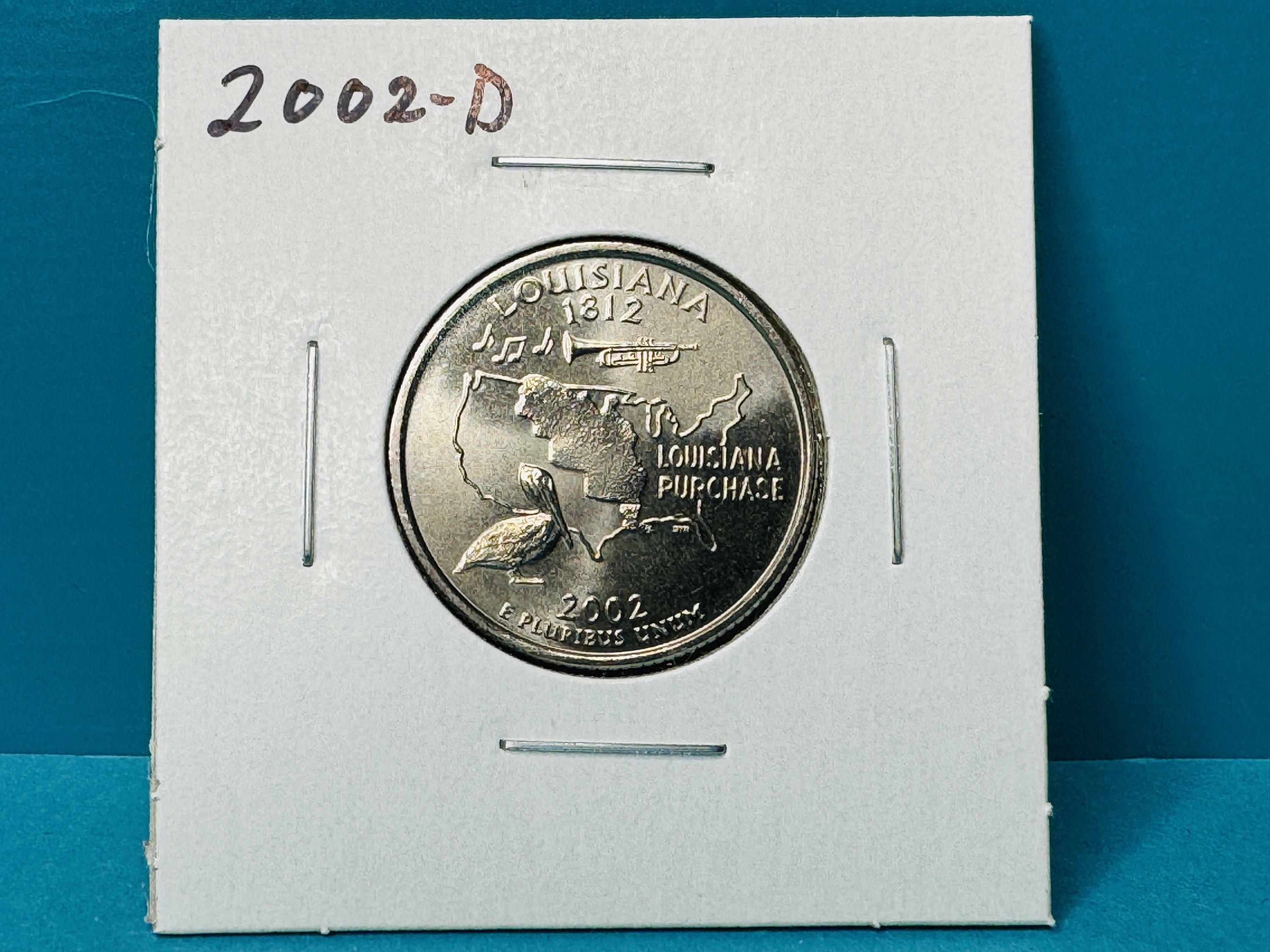 2002-D Louisiana 50 State Quarter - For Sale, Buy Now Online - Item #834242