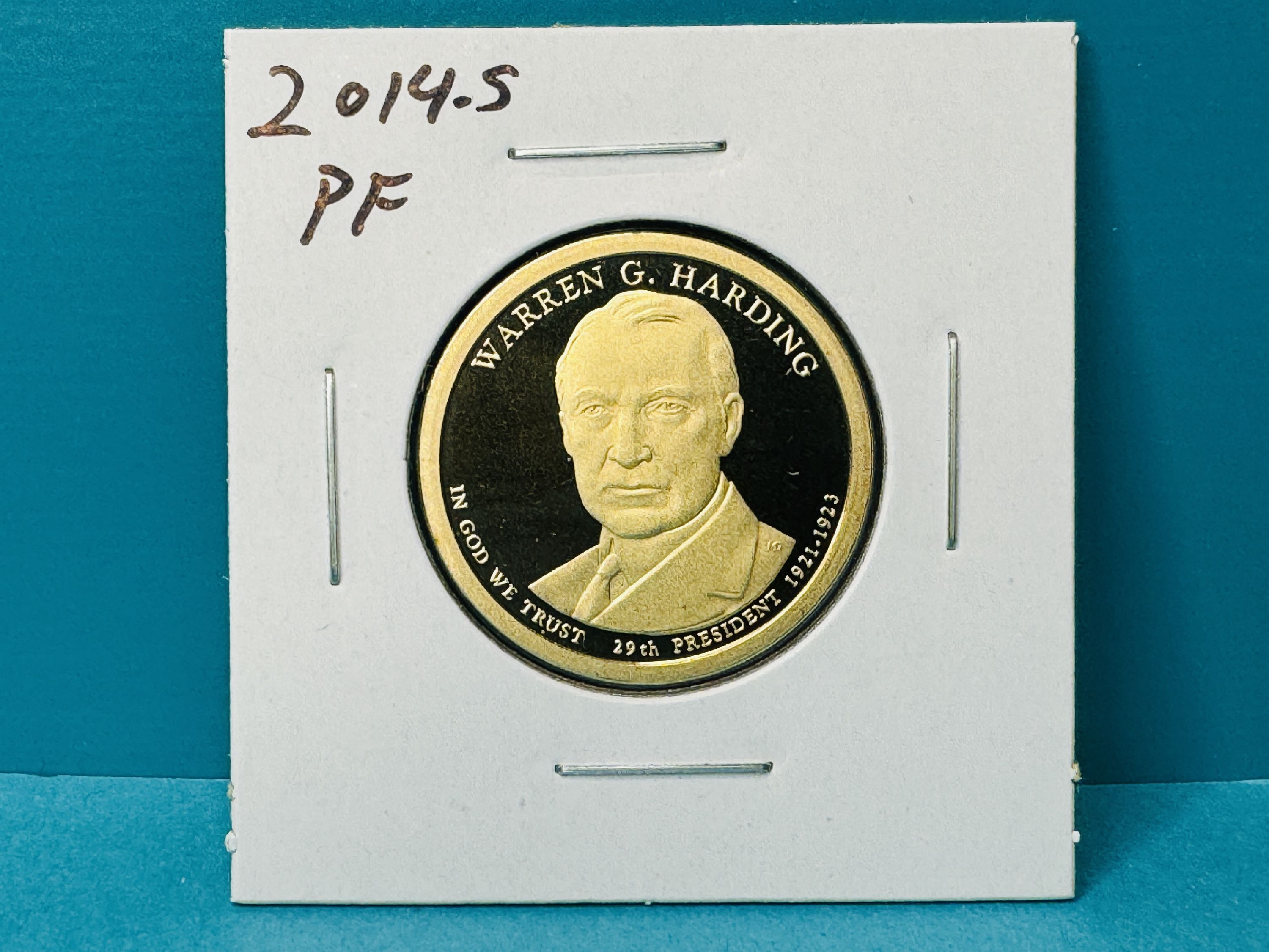 2014-S Proof Warren G Harding Presidential Dollar - For Sale, Buy Now ...