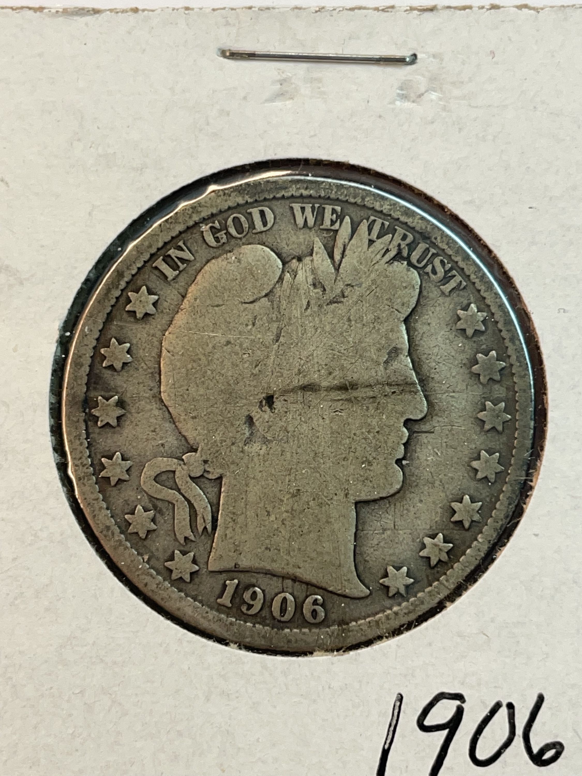 1906-O Barber Half Dollar - For Sale, Buy Now Online - Item #834694