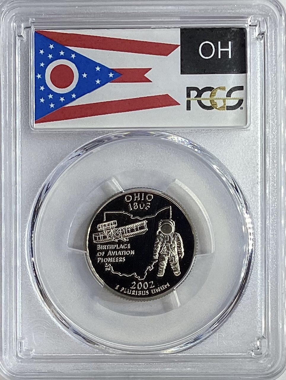 2002-S Ohio State Proof Quarter - For Sale, Buy Now Online - Item #835167