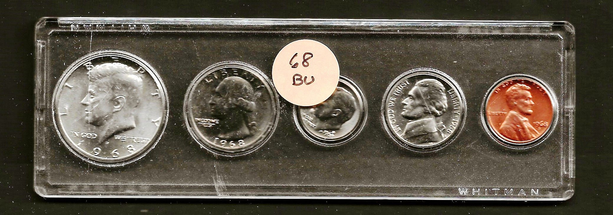 1968 "D" Uncirculated YEAR Set - For Sale, Buy Now Online - Item #835991
