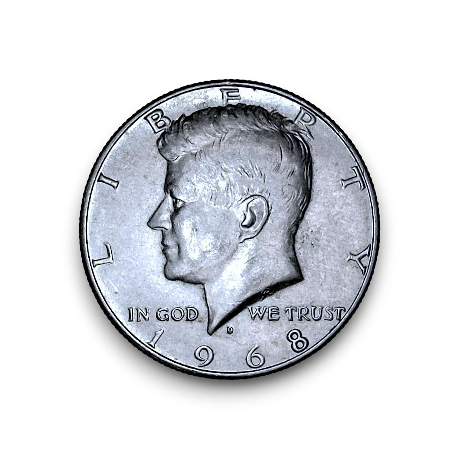 1968-D Kennedy Half-Dollar (40% Silver) - For Sale, Buy Now Online ...