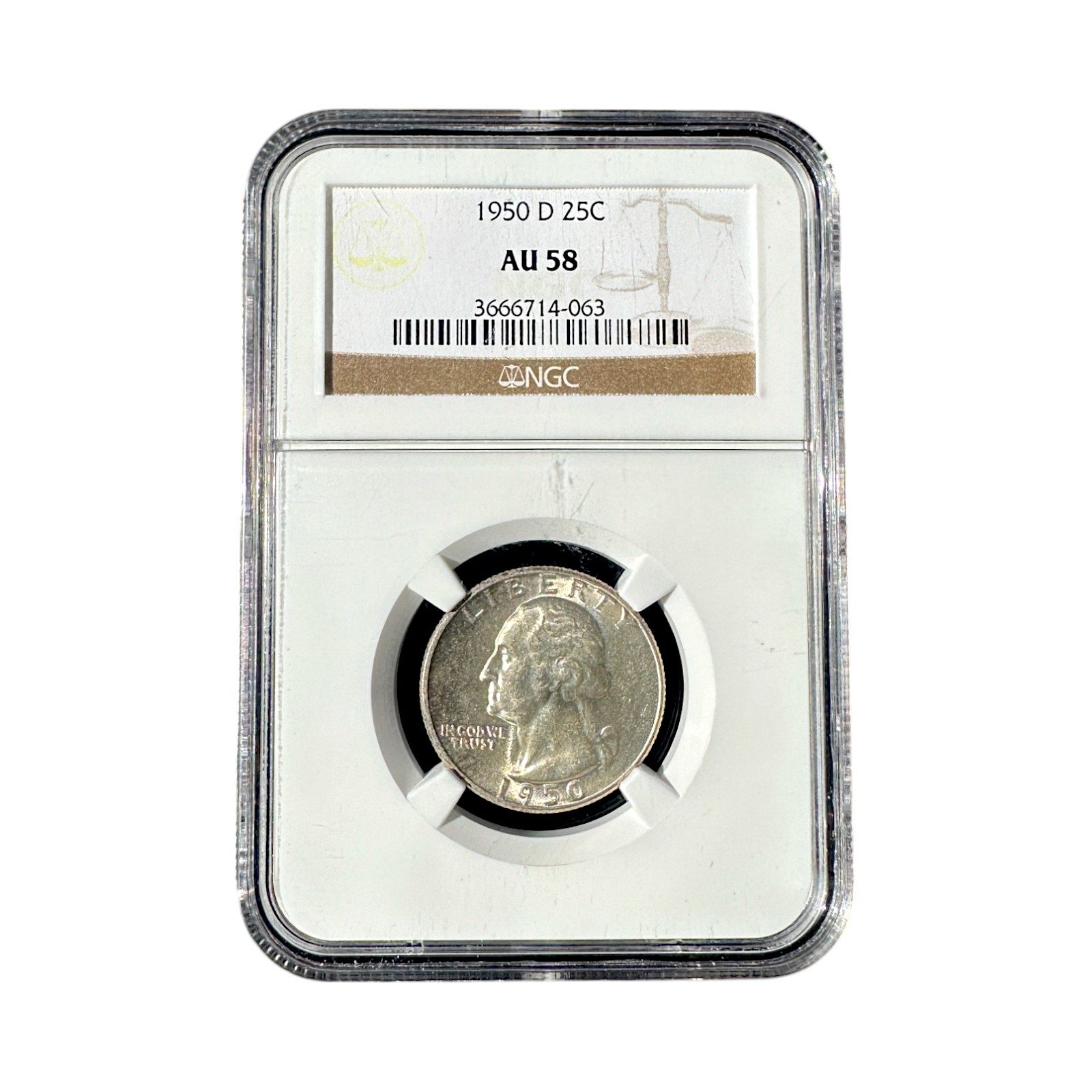 1950-D Washington Quarter - For Sale, Buy Now Online - Item #837758