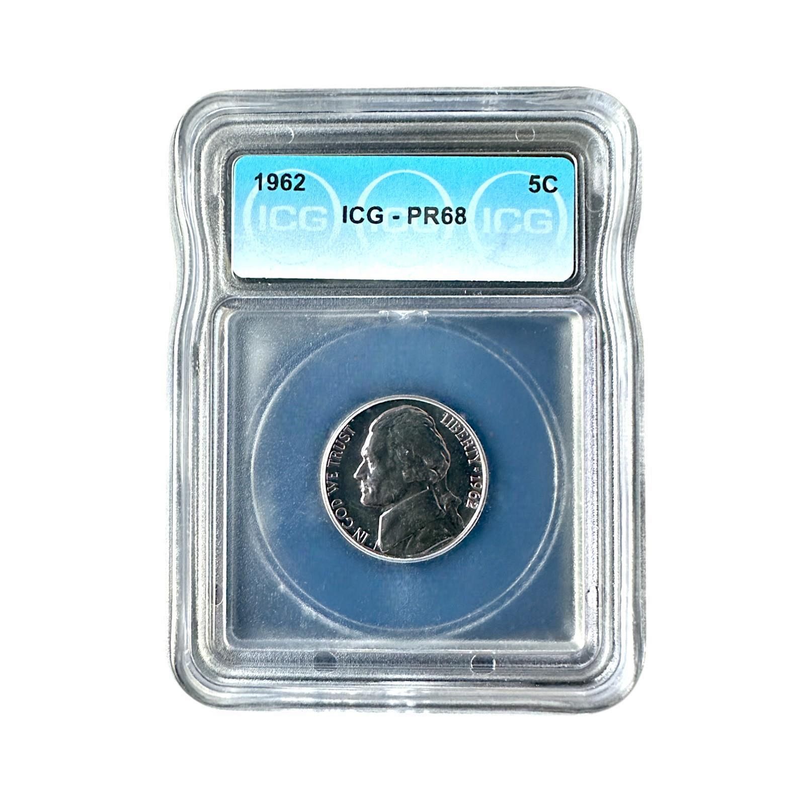 1962 Jefferson Nickel **Proof** - For Sale, Buy Now Online - Item #837846