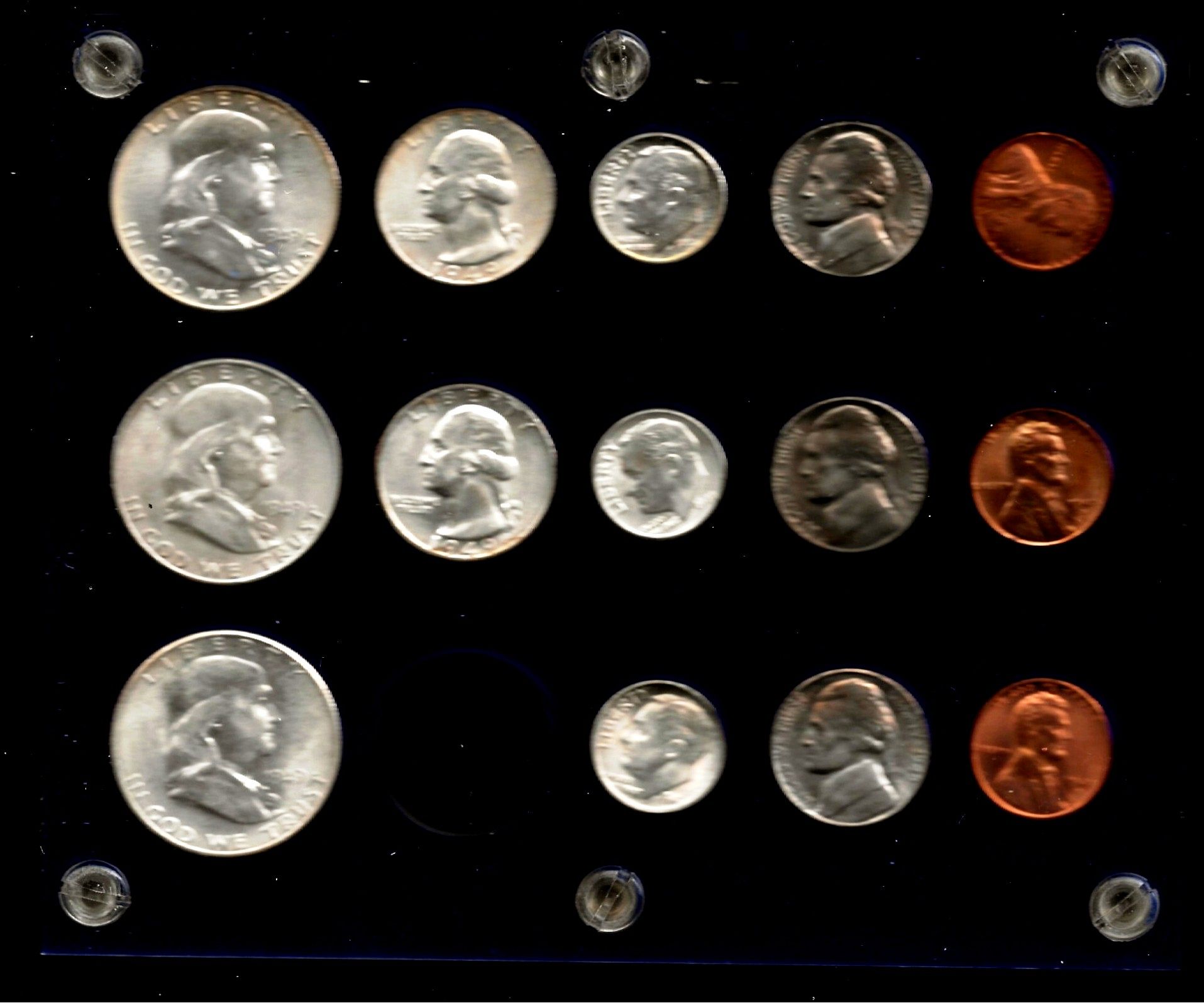 1949 "PDS" Uncirculated Mint Set - For Sale, Buy Now Online - Item #839773
