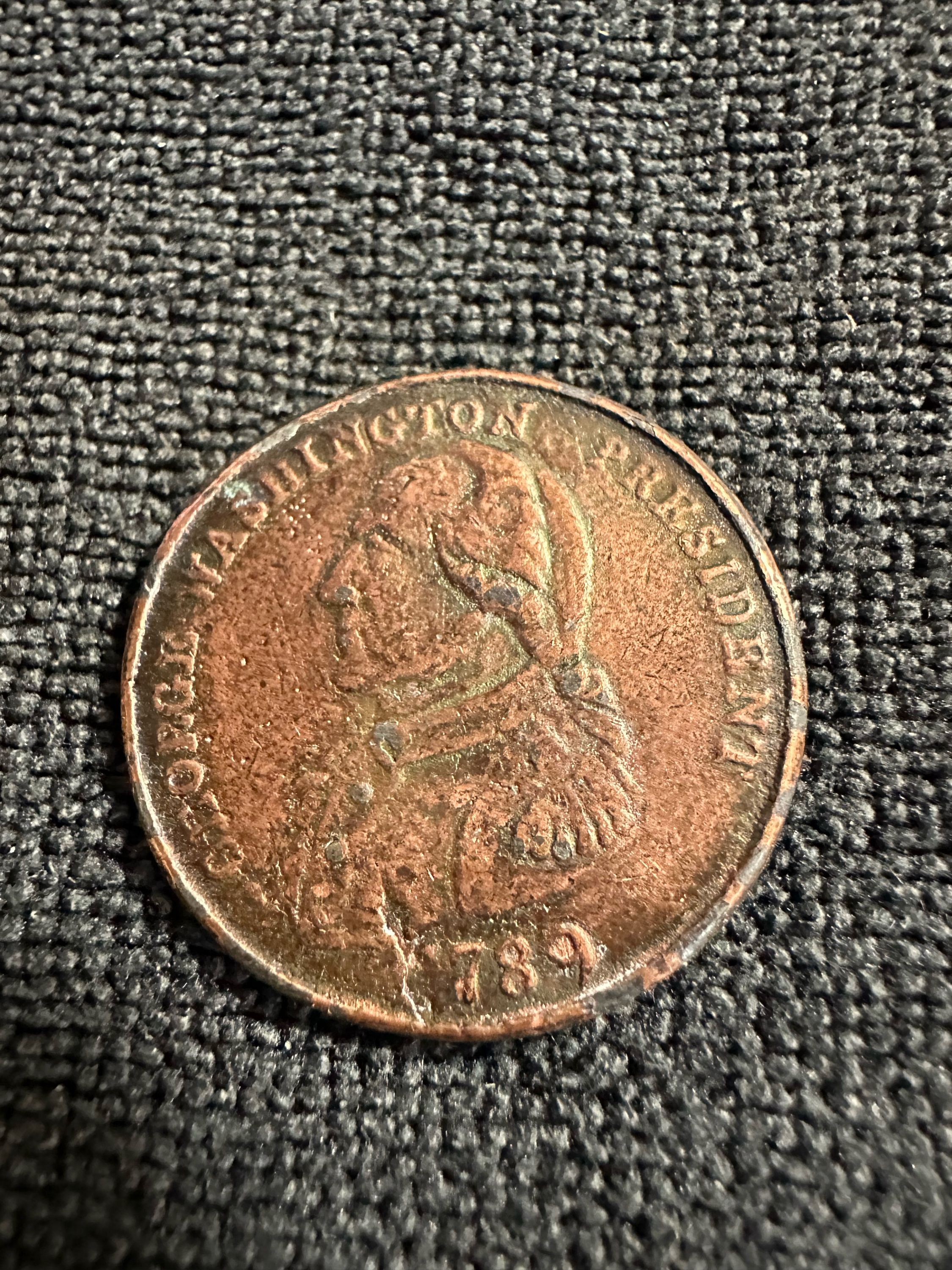 1789 George Washington Presidential Token (Copy) DA - For Sale, Buy Now ...