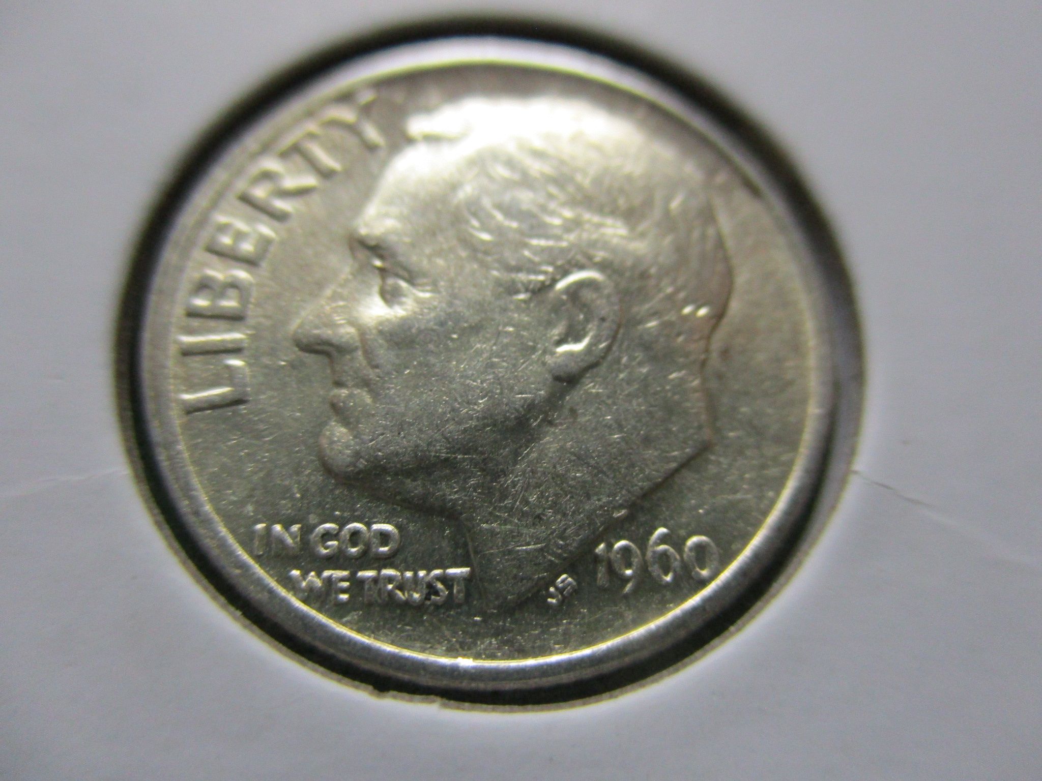 1960 Roosevelt Dime. Item: 10 R60-02. - For Sale, Buy Now Online - Item ...