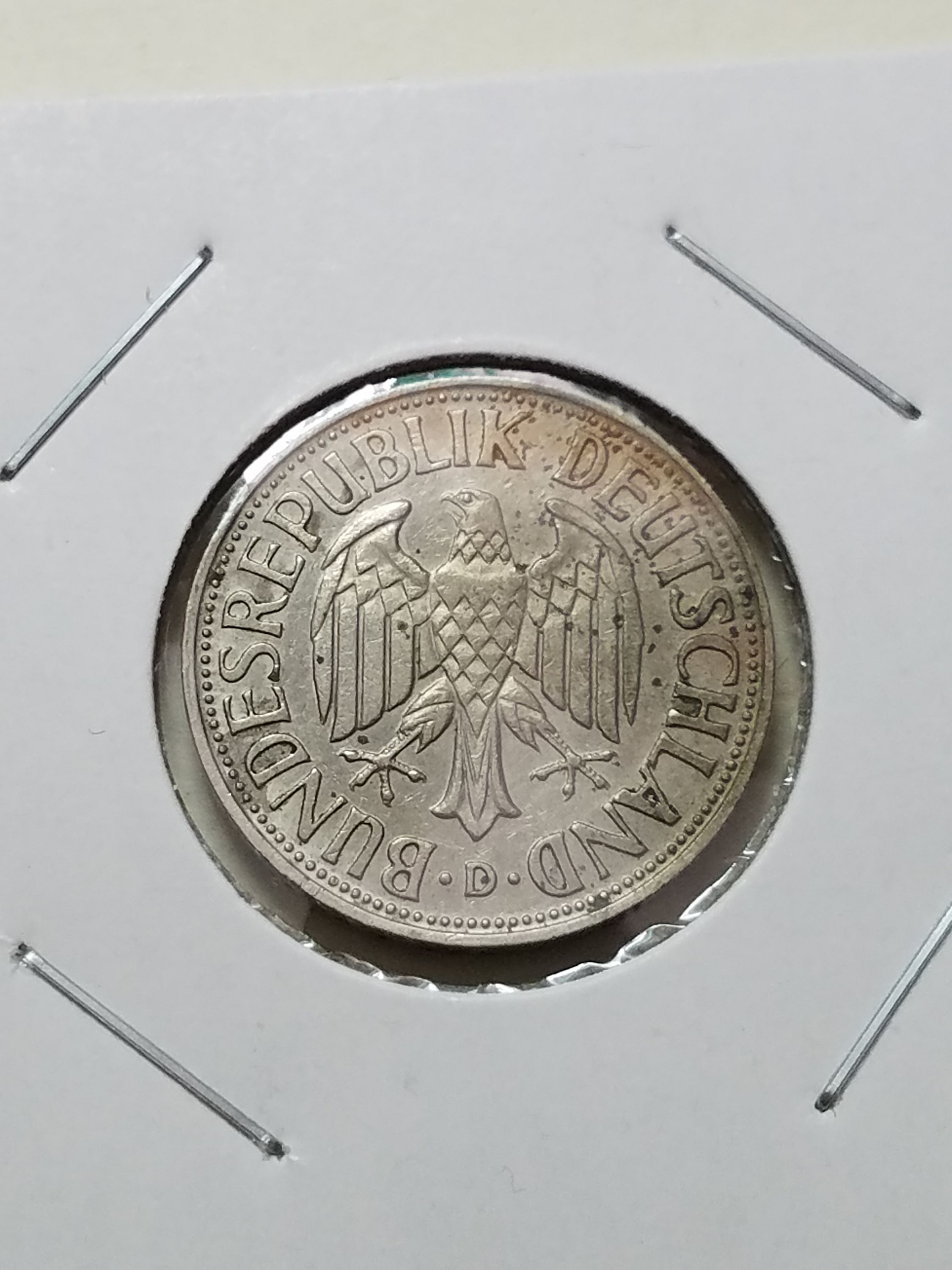 1950 D Germany 1 Deutsche Mark One - For Sale, Buy Now Online - Item ...