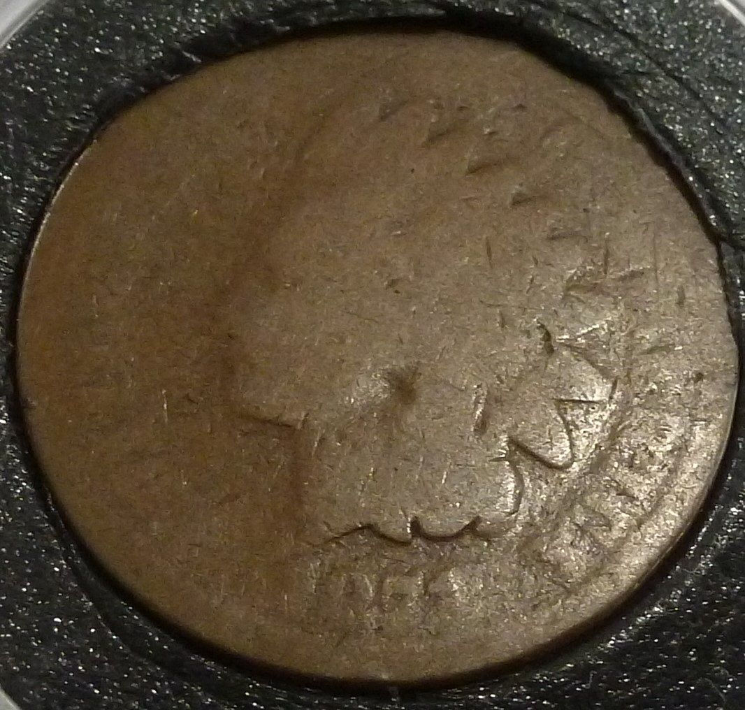 1871 Shallow N Indian Cent Grades ABOUT GOOD ( 200-A4) - For Sale, Buy ...