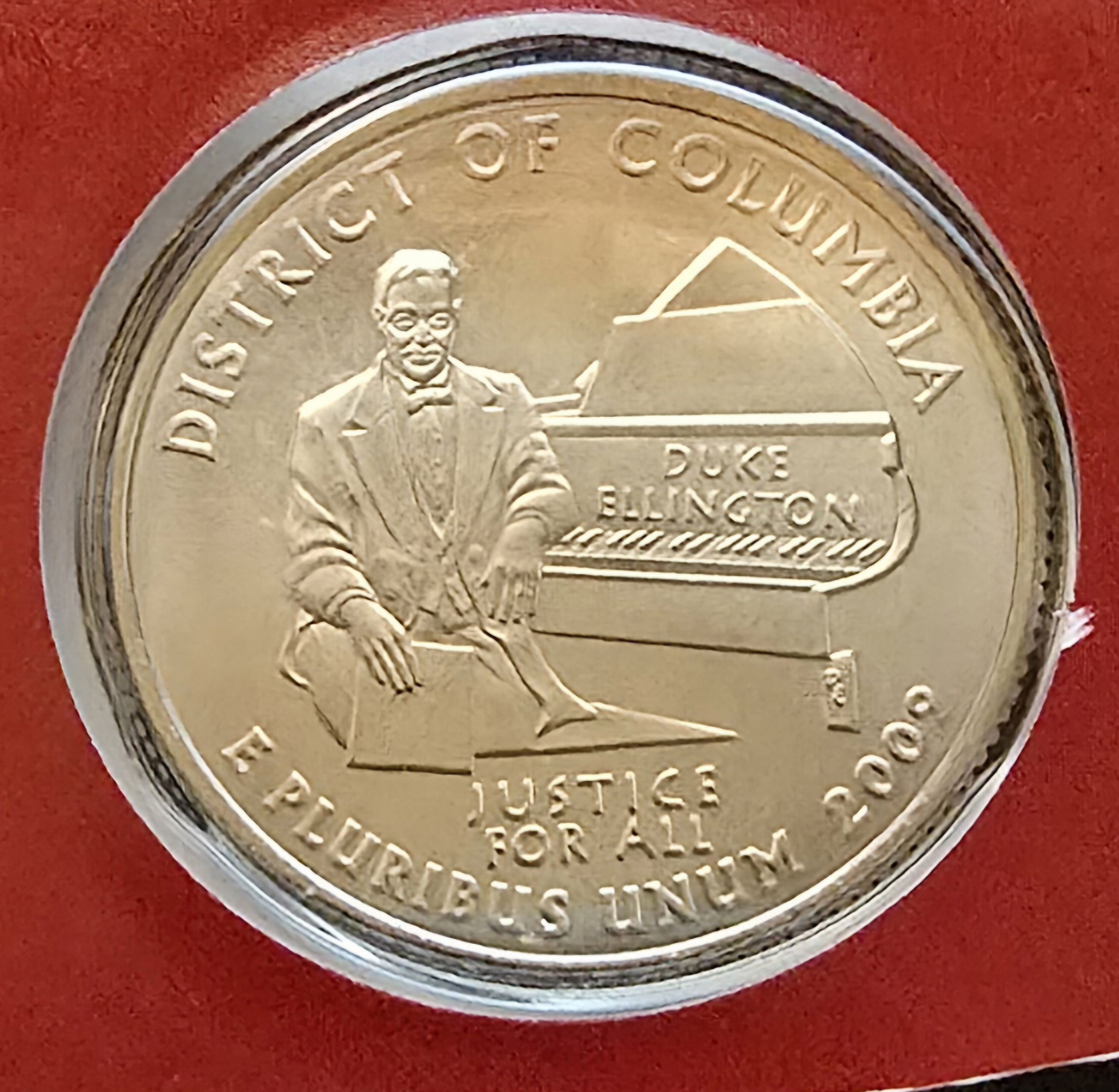 2009-D District of Columbia Quarter - BU in Original Mint Cello (C25 ...