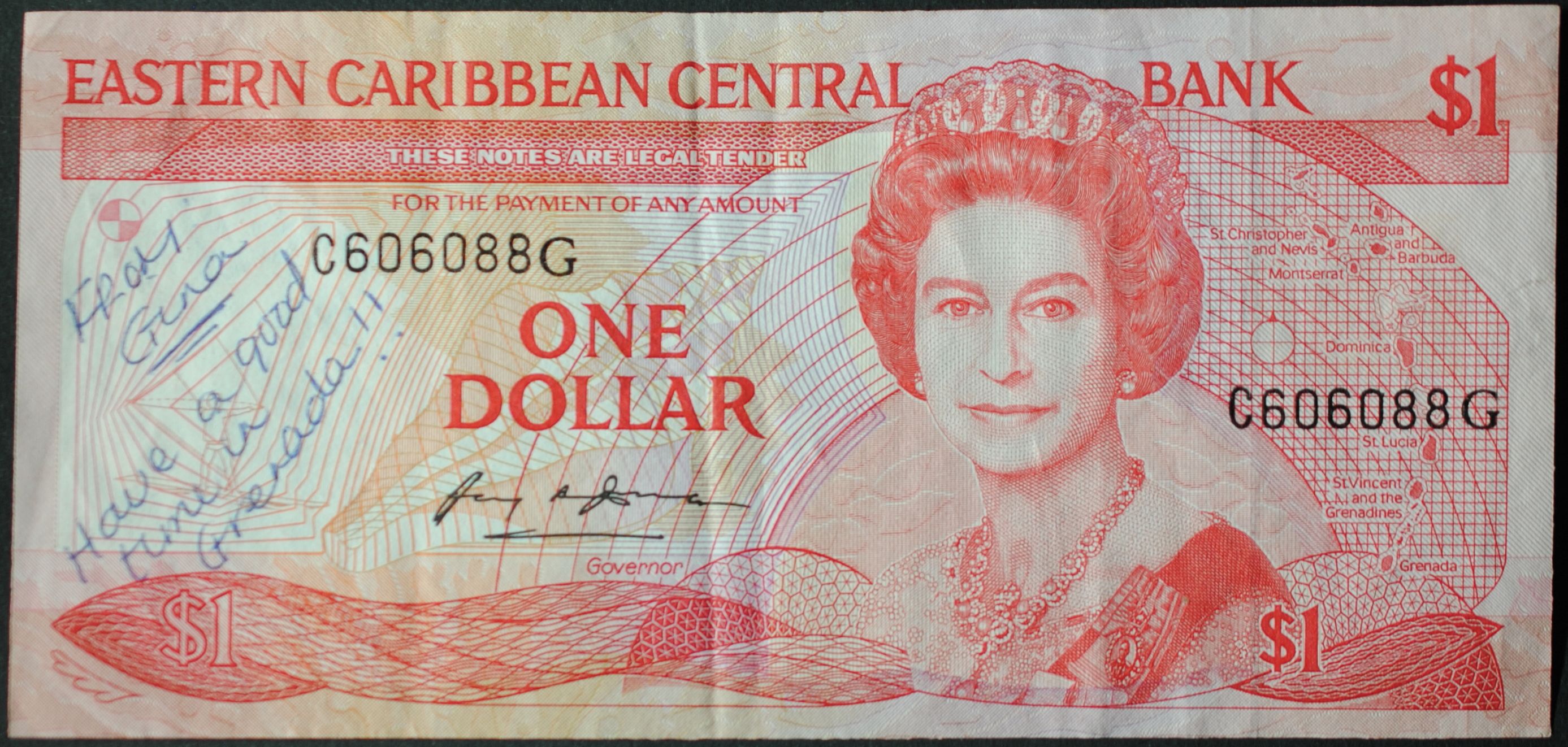 East Caribbean States P17g Dollar VF+ Details - For Sale, Buy Now ...