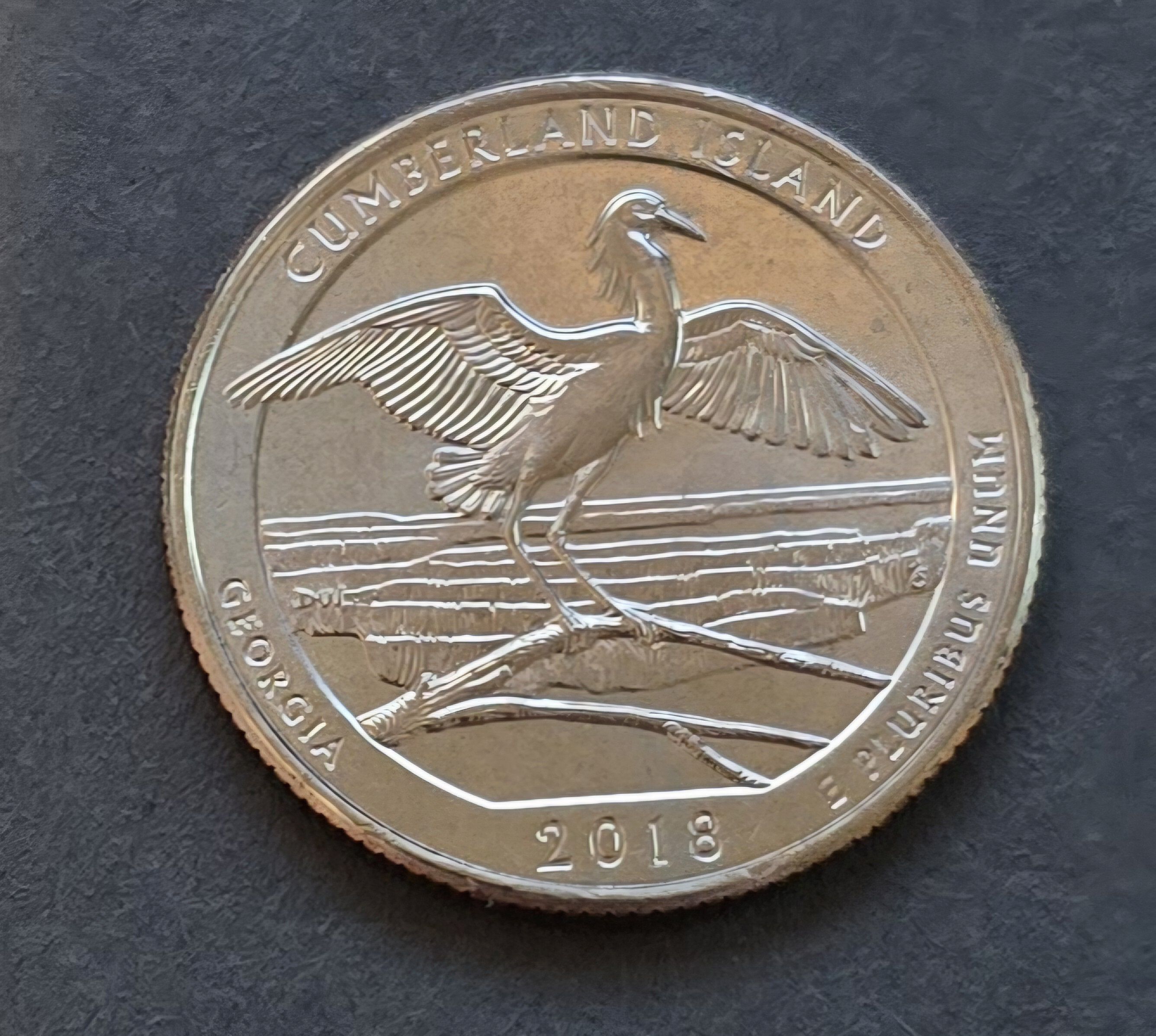 2018-P Cumberland Island Quarter - BU from US Mint Roll (C31) - For ...