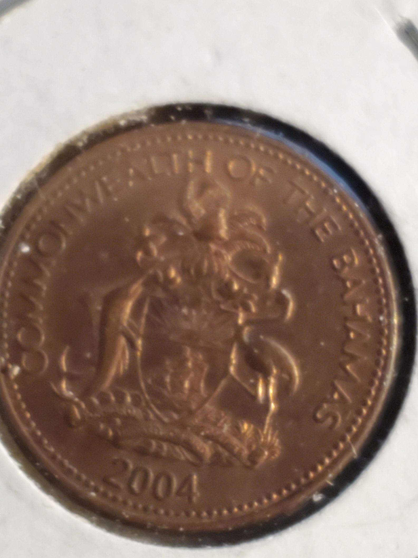 2004 Bahamas 1 Cent - For Sale, Buy Now Online - Item #846662