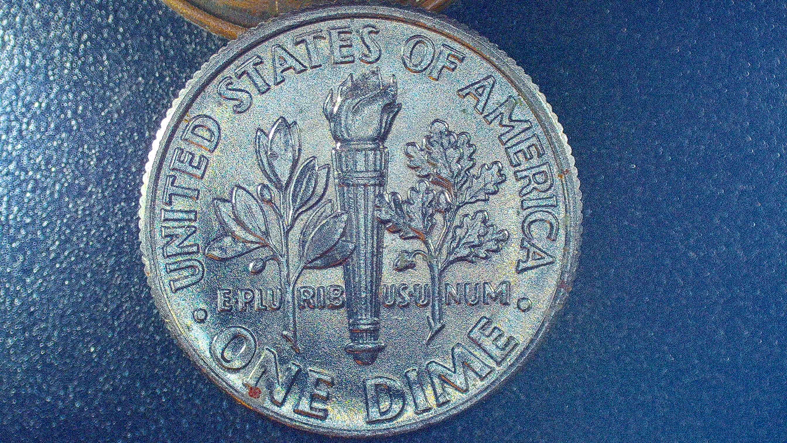 2019 P Roosevelt Dime Gem Brilliant Uncirculated Beautiful Toning Full ...