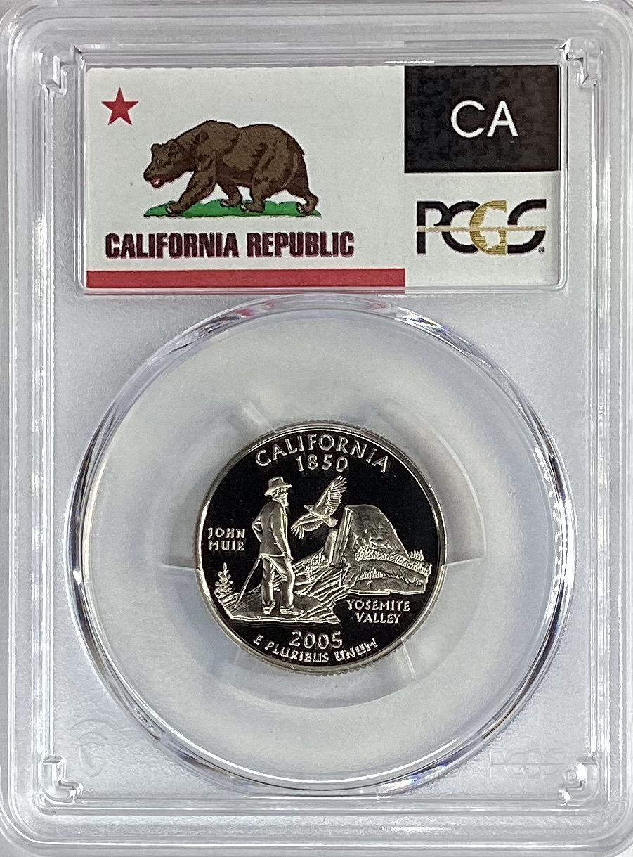 2005-S California State Proof Quarter - For Sale, Buy Now Online - Item ...