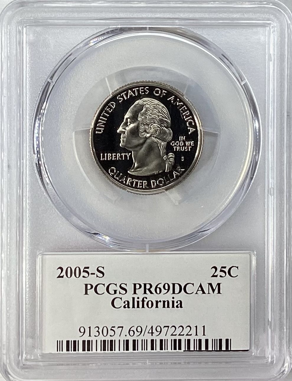 2005-S California State Proof Quarter - For Sale, Buy Now Online - Item ...