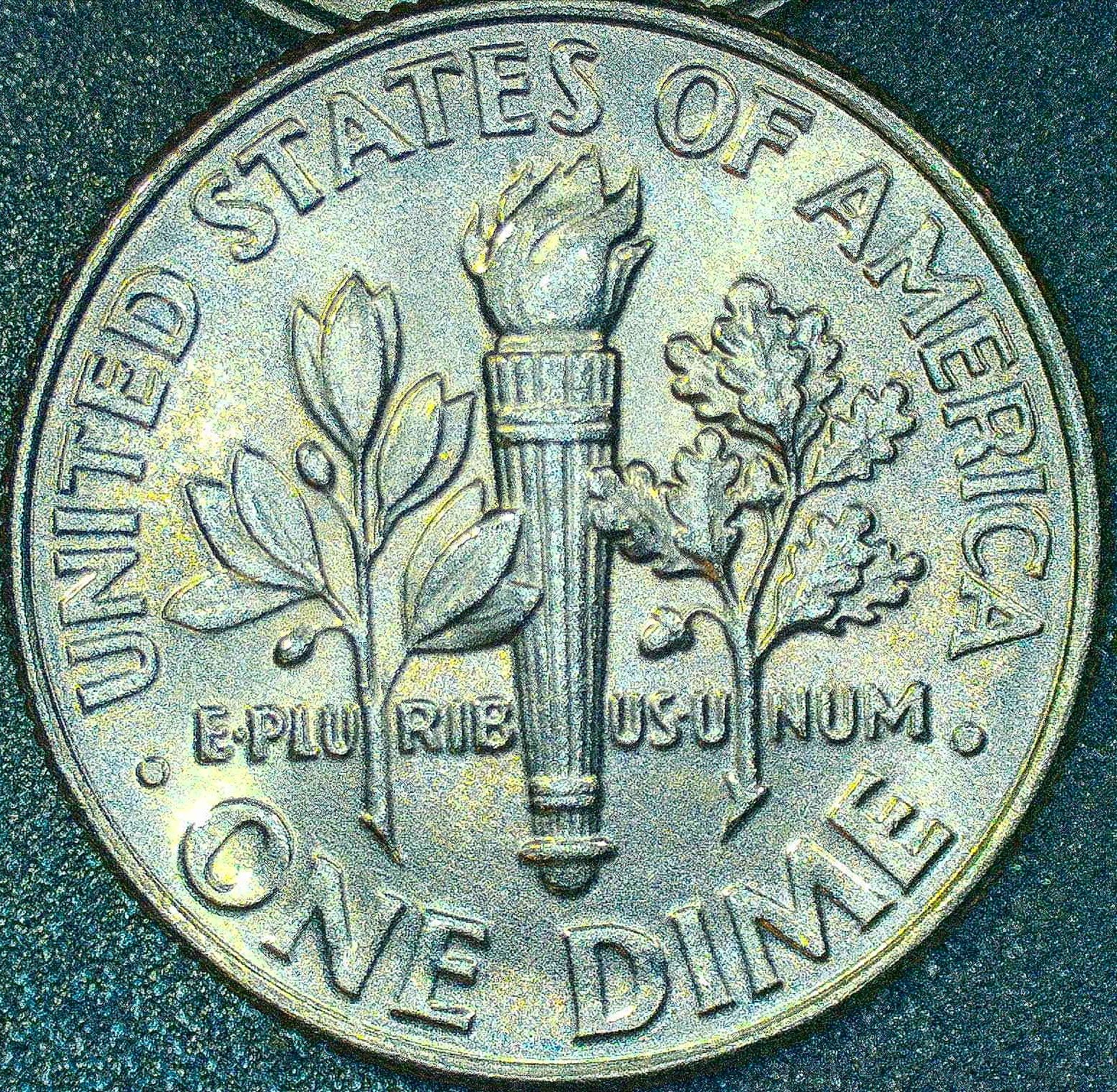 2018 P Roosevelt Dime Gem Brilliant Uncirculated Beautiful Toning Full ...