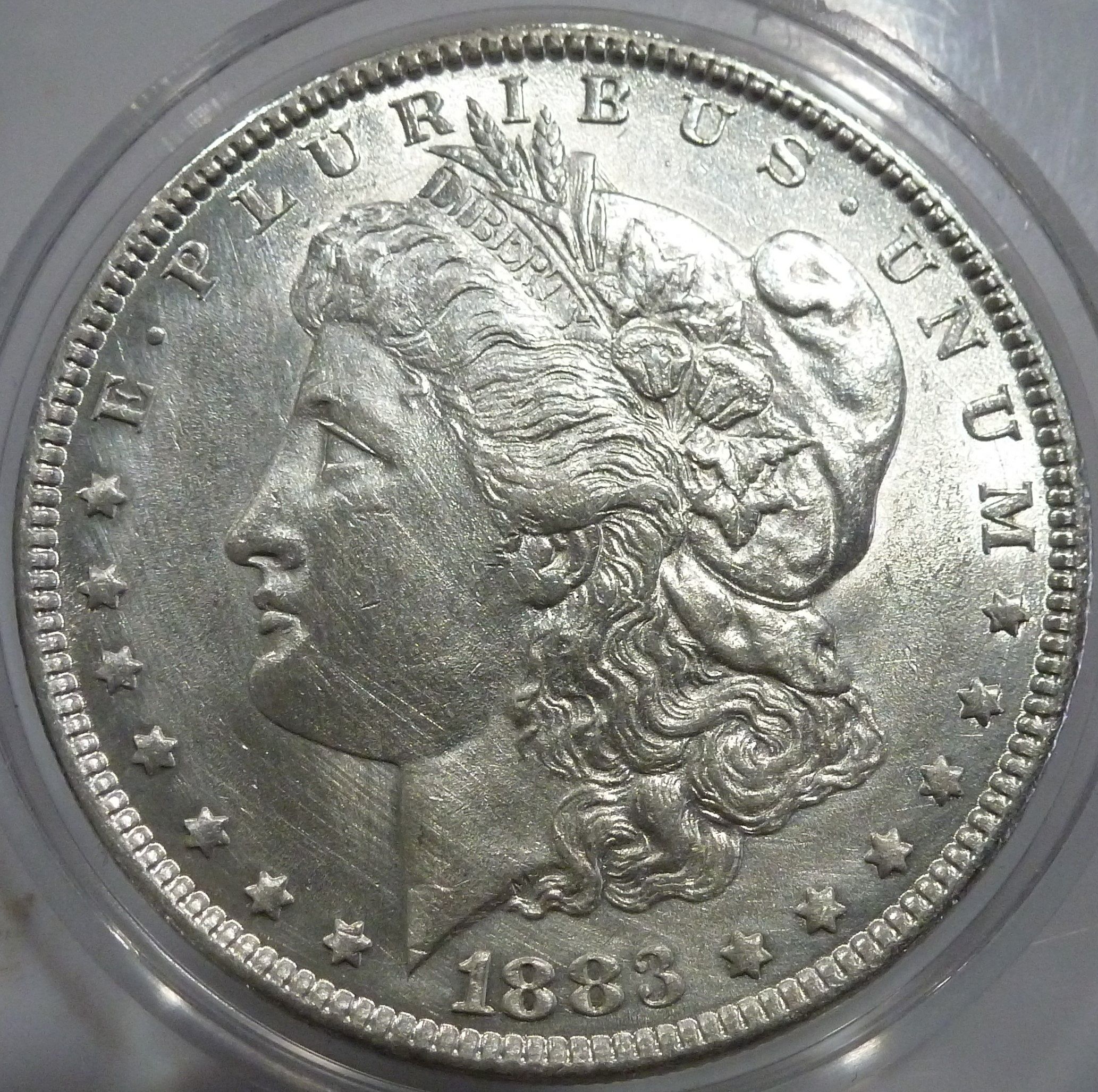 1883-P ABOUT UN-CIRCULATED MORGAN DOLLAR # 400-O - For Sale, Buy Now ...