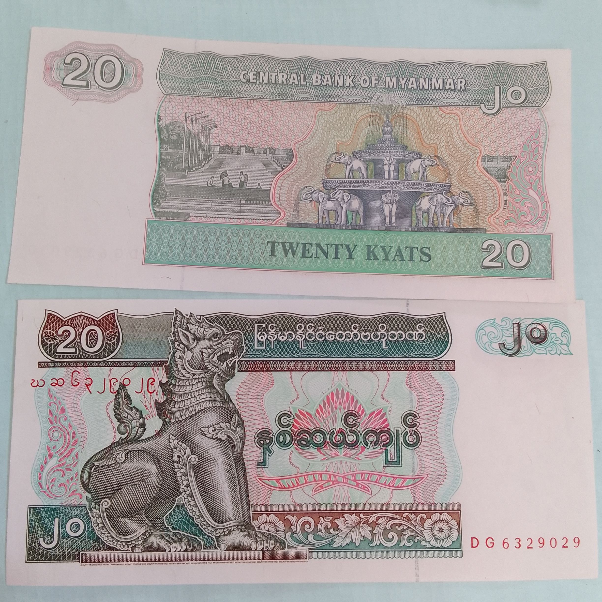 10) ...Foreign two notes...1 pair - For Sale, Buy Now Online - Item #852602