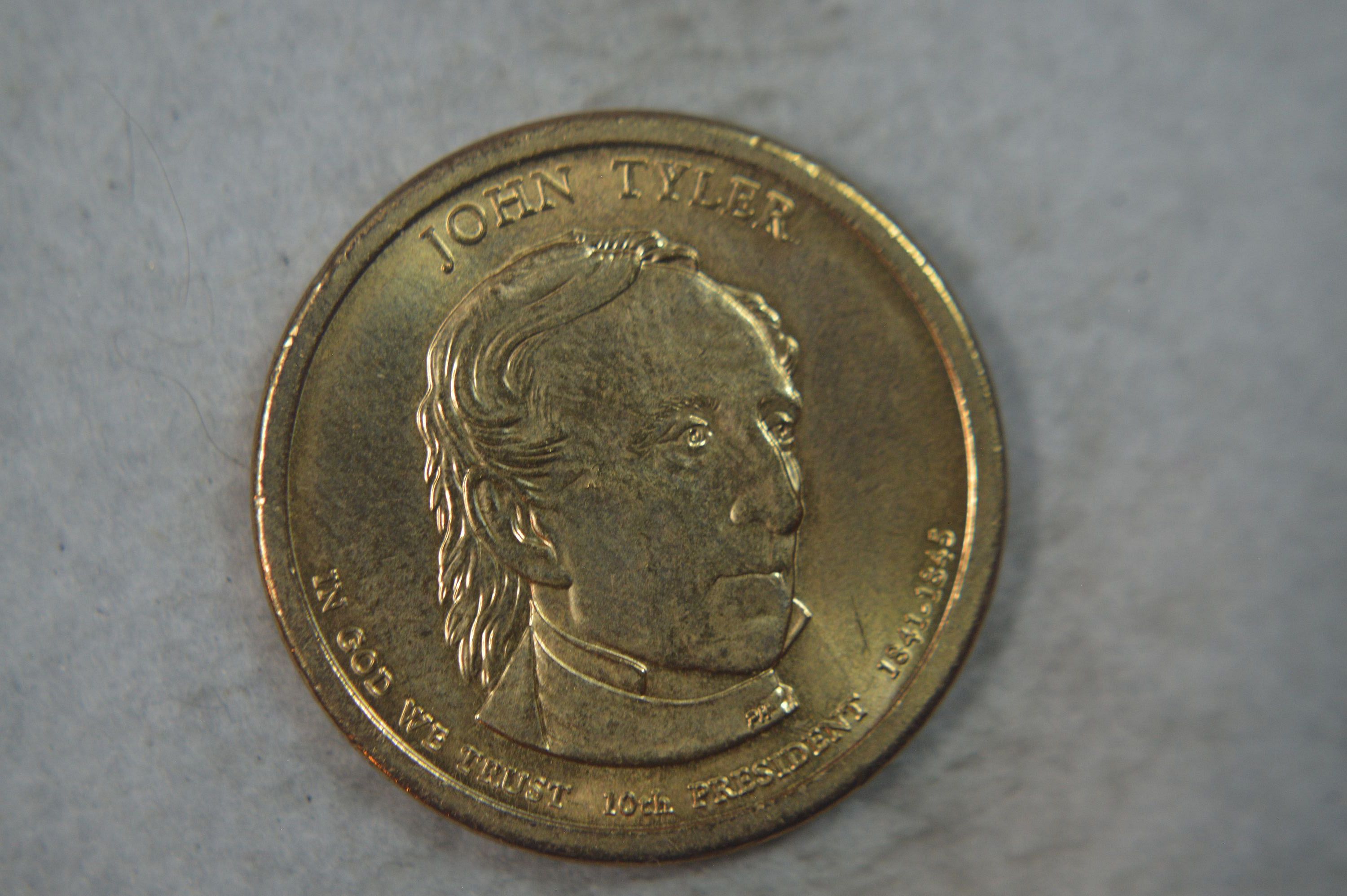 2009 P Presidential Dollars: John Tyler - For Sale, Buy Now Online ...