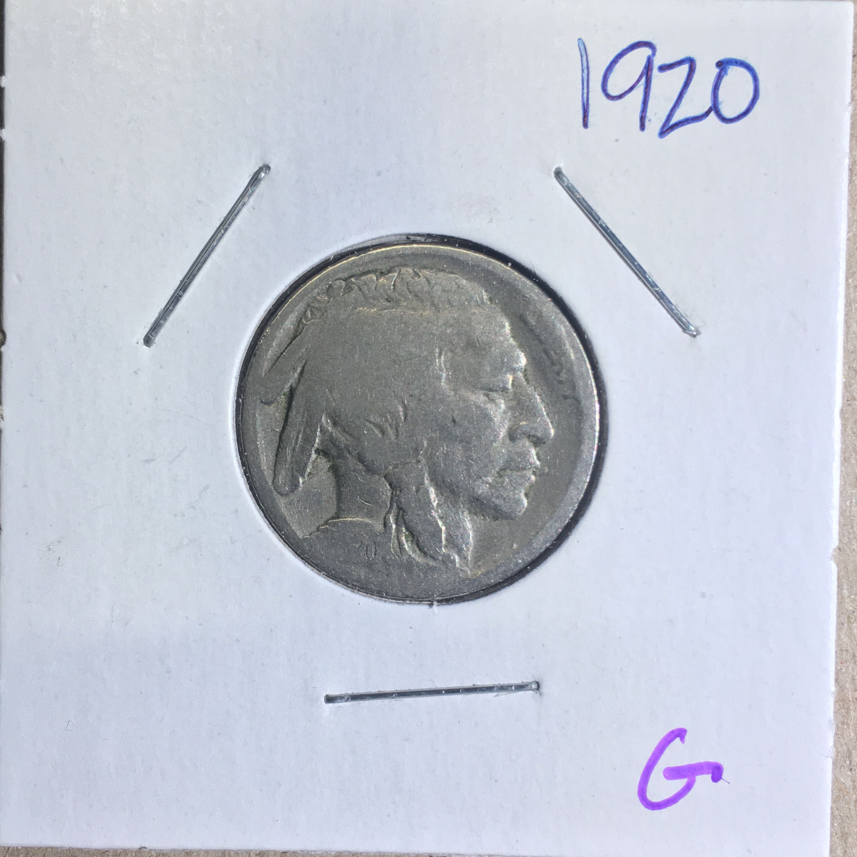 1920 Buffalo Nickel #3373 - For Sale, Buy Now Online - Item #856085