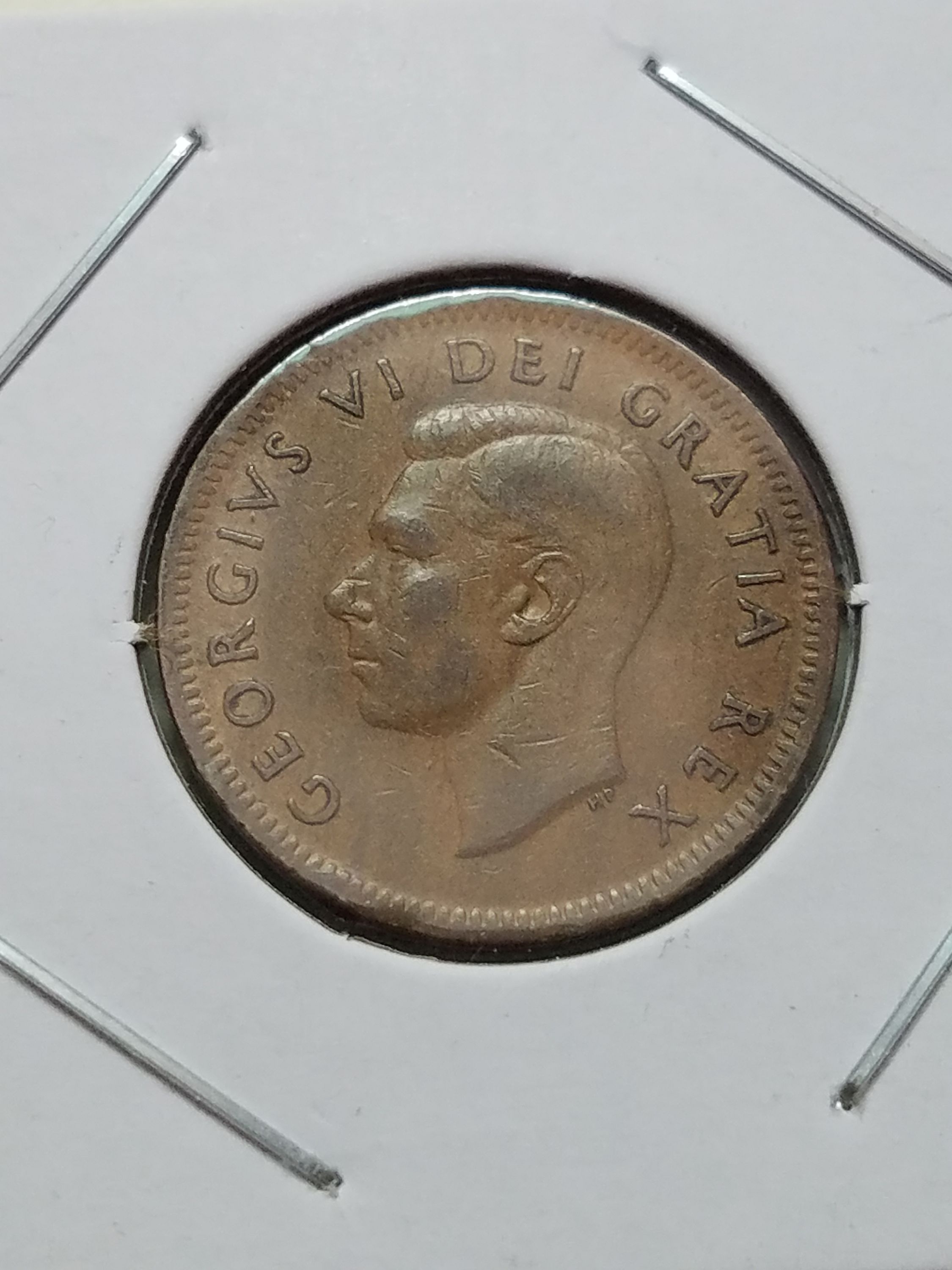 1950 Canada 1 Cent Penny King George - For Sale, Buy Now Online - Item ...