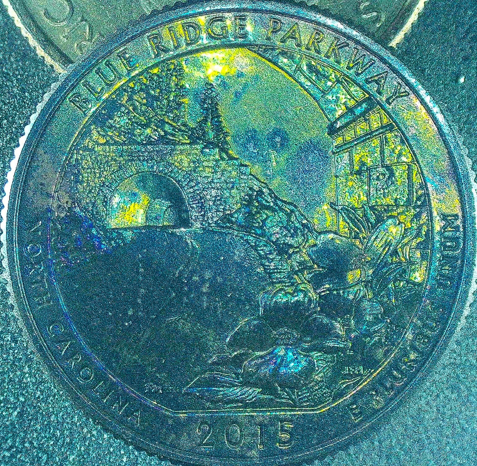 2015 S Blue Ridge Parkway America The Beautiful Quarters: Uncirculated ...