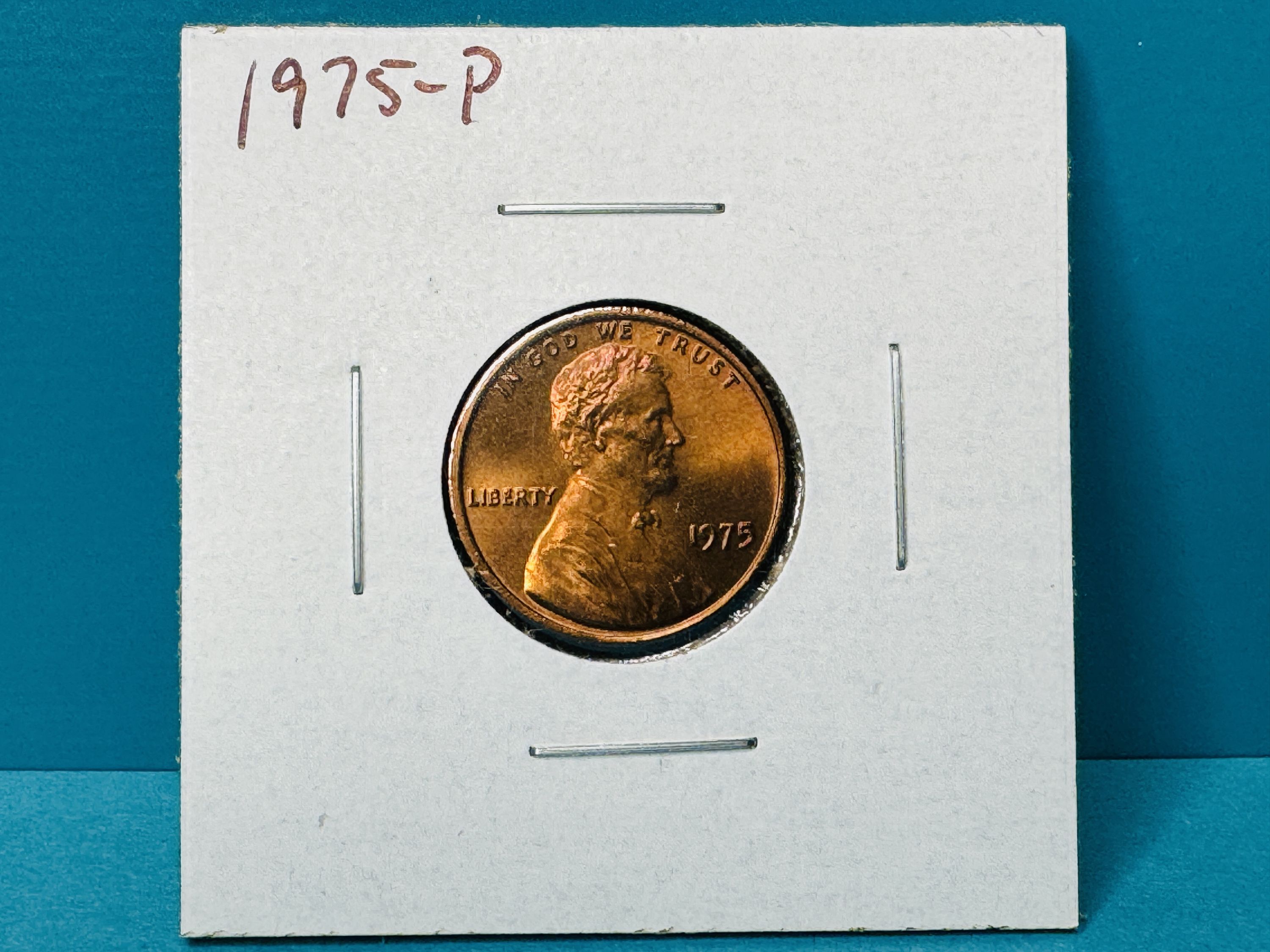 1975-P Lincoln Memorial Cent - For Sale, Buy Now Online - Item #860576