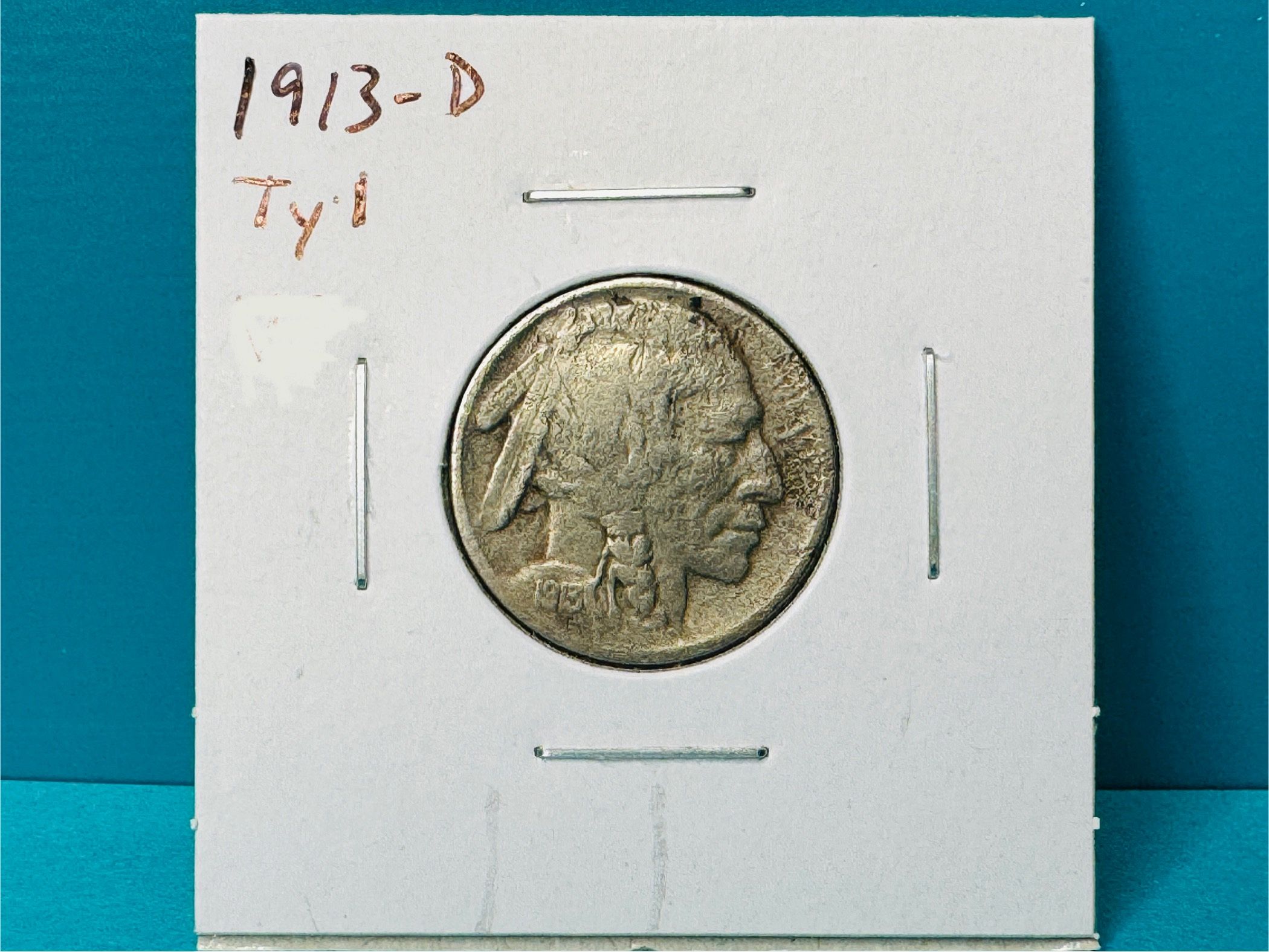 1913-D Buffalo Nickel - For Sale, Buy Now Online - Item #860718