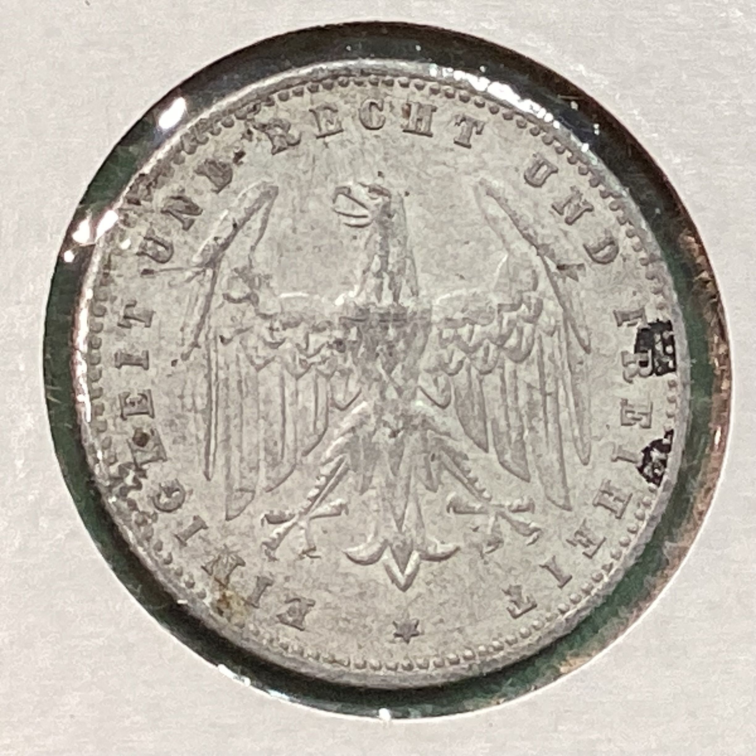 1923 A Germany 200 Mark Aluminum Coin - For Sale, Buy Now Online - Item ...