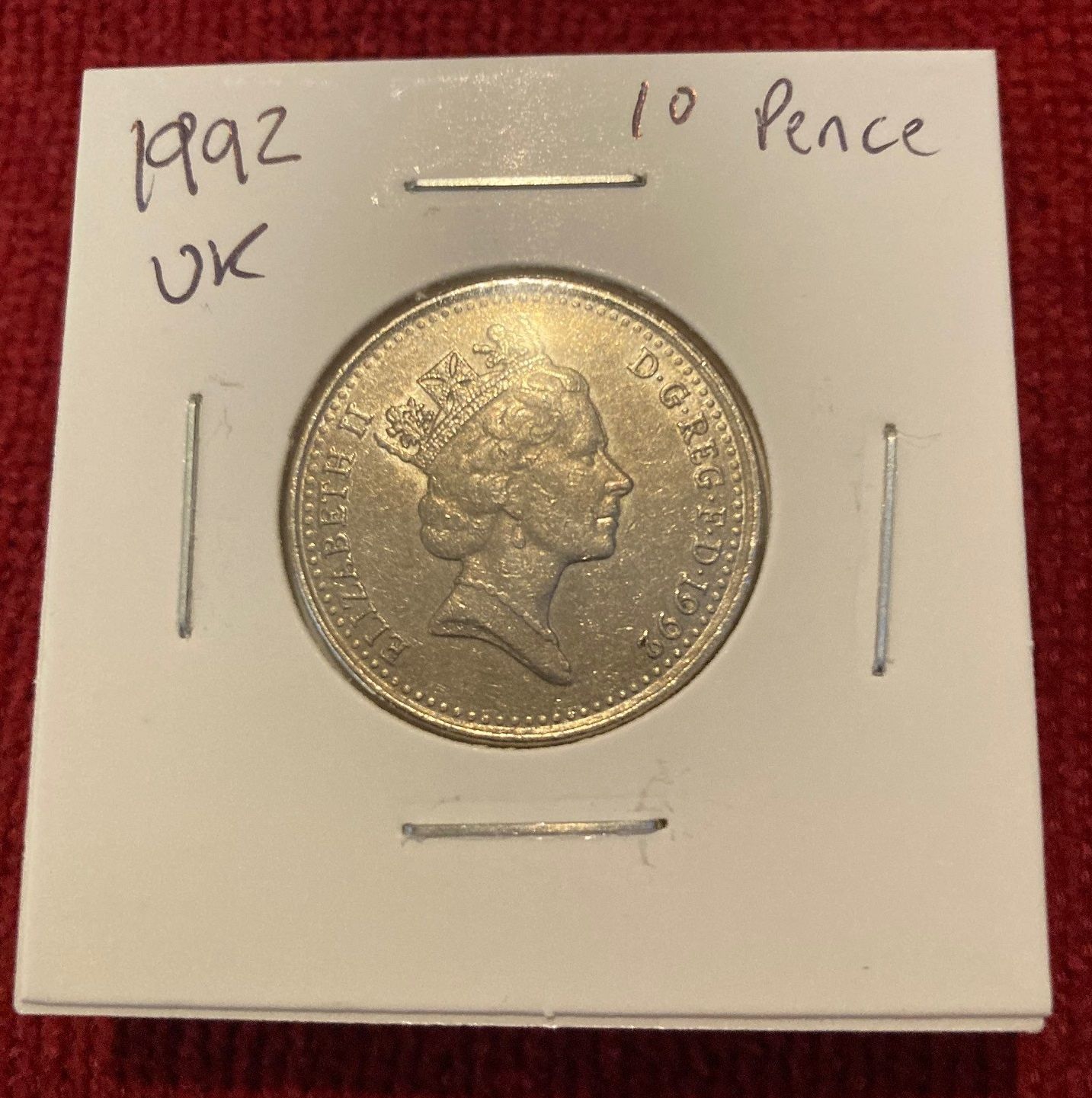 1992 - UK 10 Pence - For Sale, Buy Now Online - Item #861104