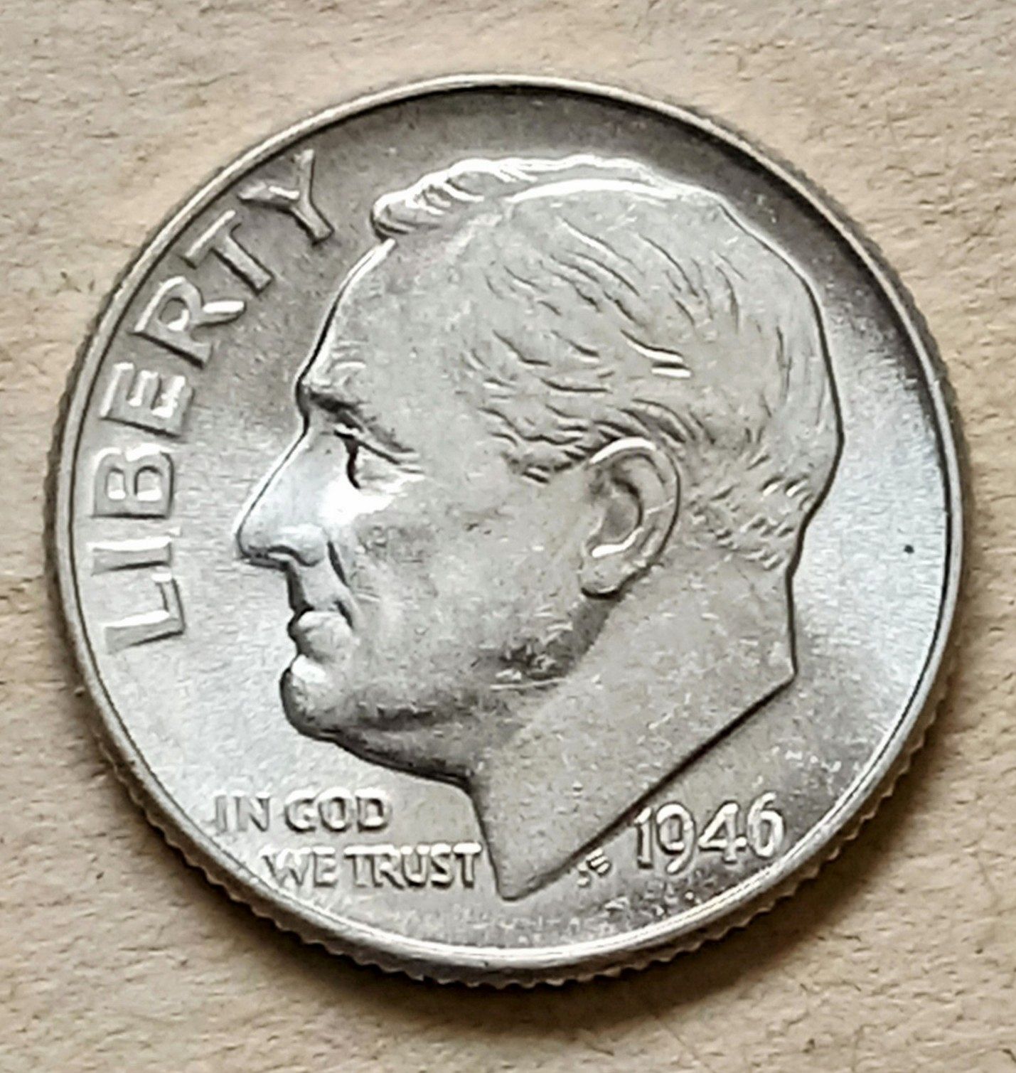 1946 Roosevelt Dime • .900 Silver • BU++ *rd461 - For Sale, Buy Now ...